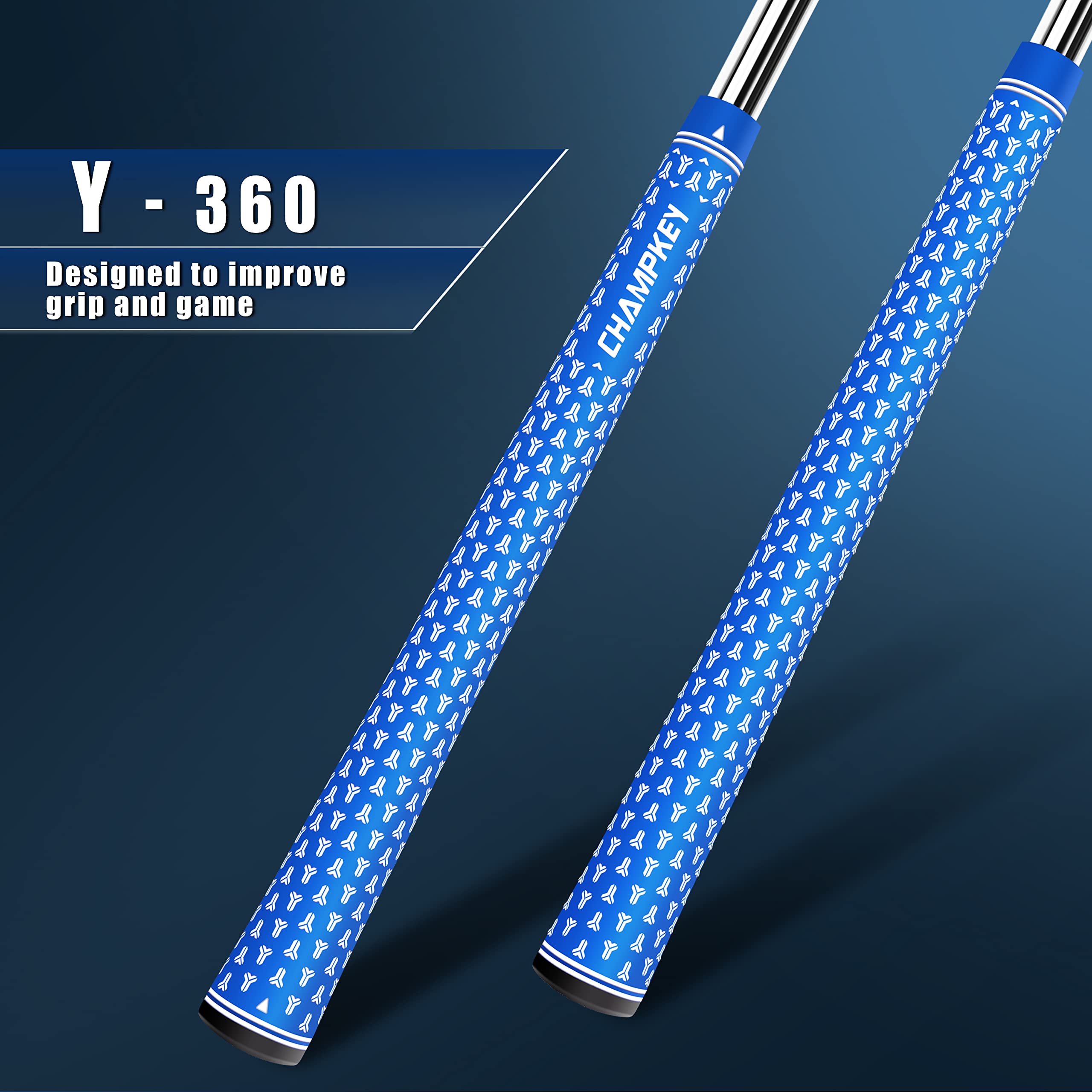 Snapklik.com : CHAMPKEY Y-360 Rubber Golf Grips 13 Pack Come
