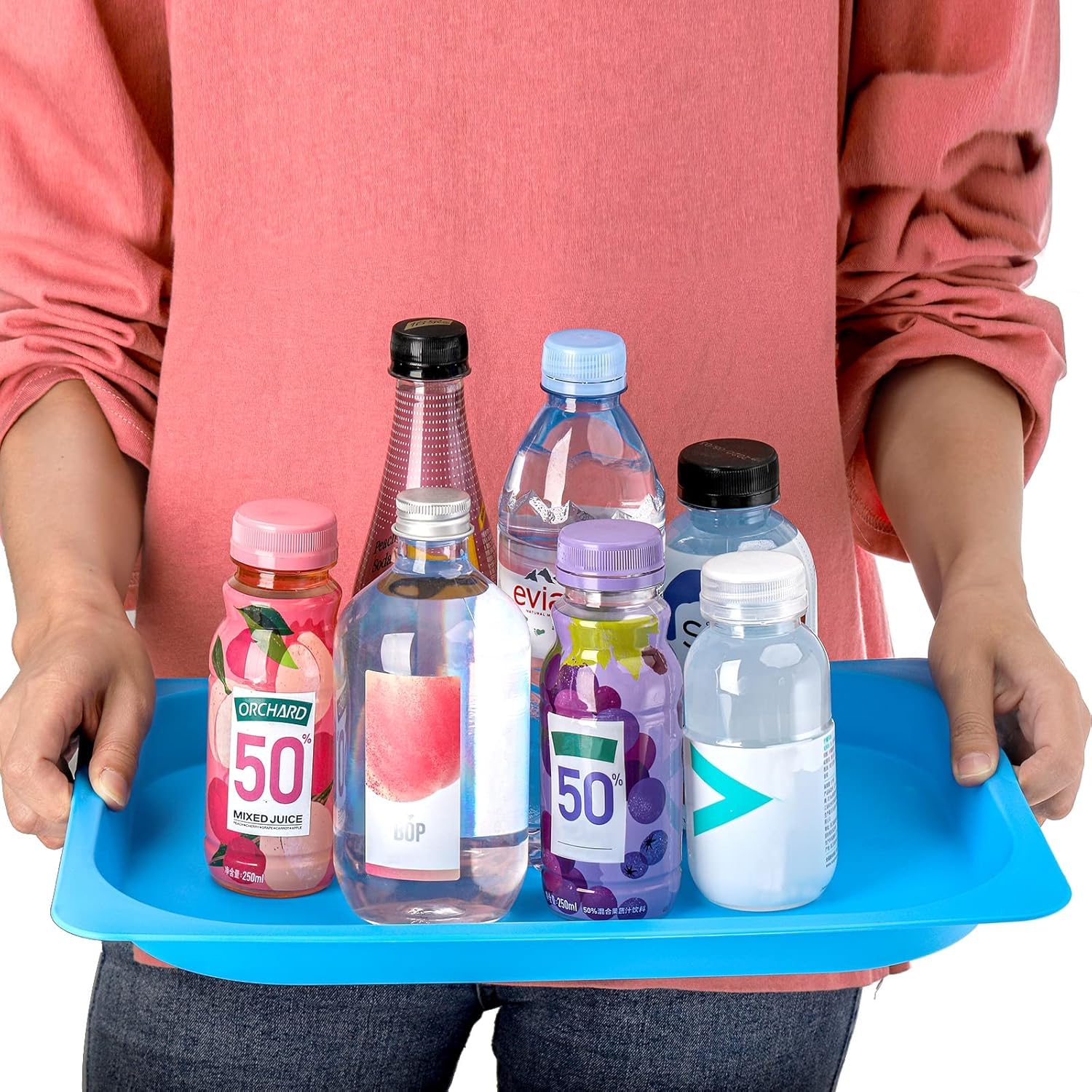 Snapklik.com : Set Of 6 Plastic Activity Trays, 15 X 12 Colorful Art ...