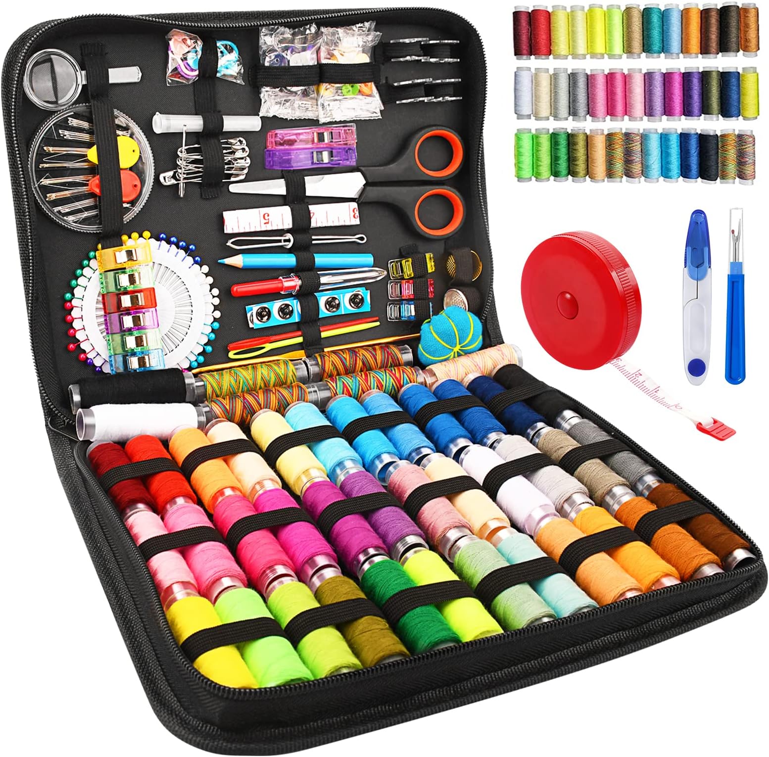 HEPAZ Kit de Couture, 200pcs Set de Couture Accessoires de Couture ...
