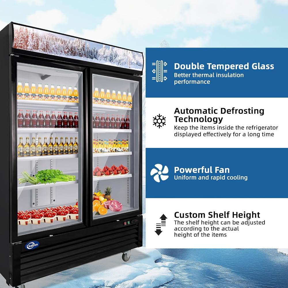 kalifon Display Beverage Refrigerator, 49 Cu.Ft Chile | Ubuy