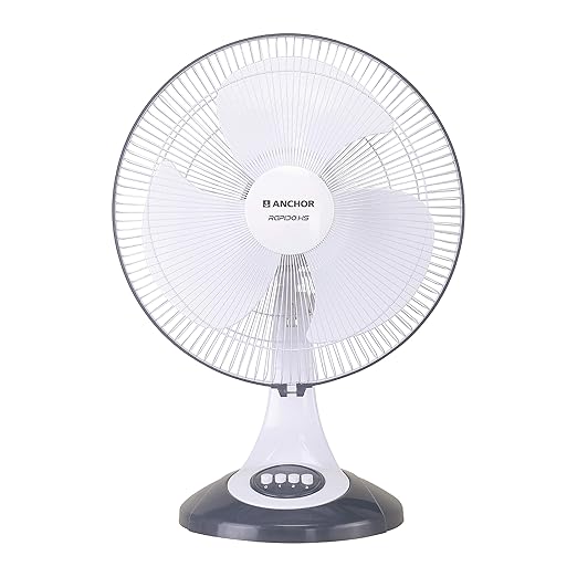 Buy Anchor by Panasonic Rapido 400mm High Speed Table Fan | Table Fan ...