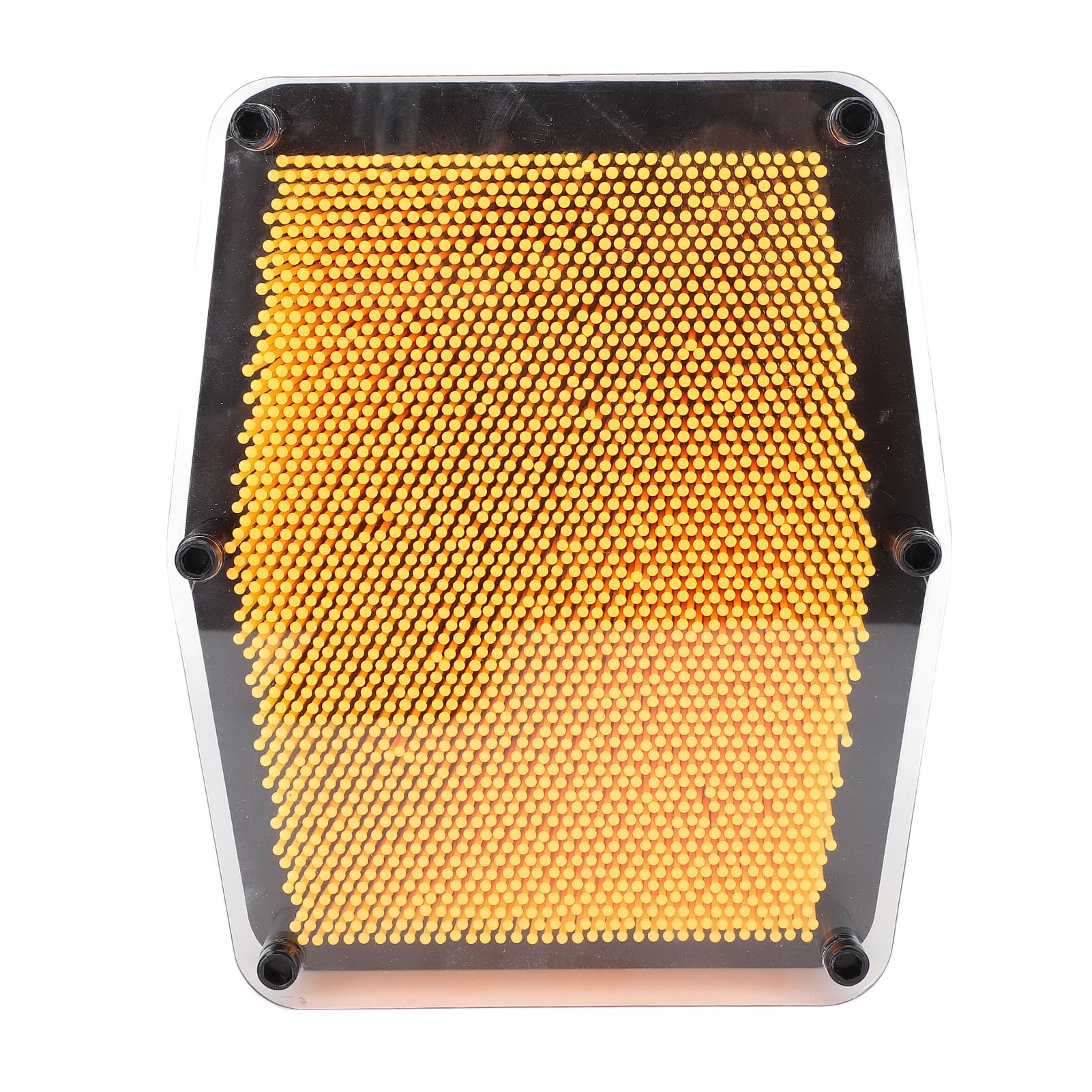 Amazon | DIY 3D ピンアートボード感覚玩具、自閉症や不安の軽減のためのさまざまな形状とオブジェクトのストレスリリーフ黄色のピンアート彫刻 | 家具 | おもちゃ