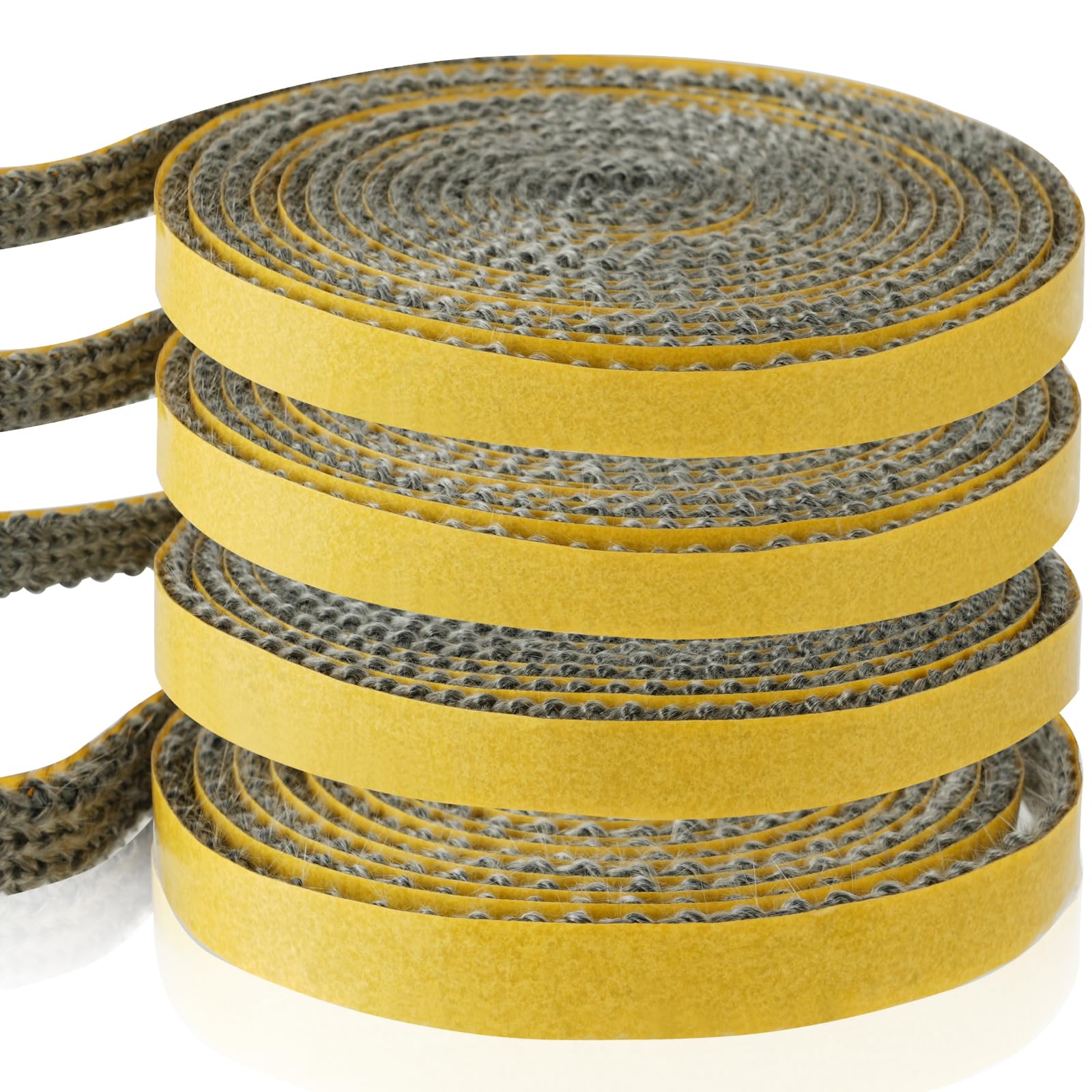 Flintronic Stove Rope Self Adhesive, Insulated Flat Stove Rope, Heat ...