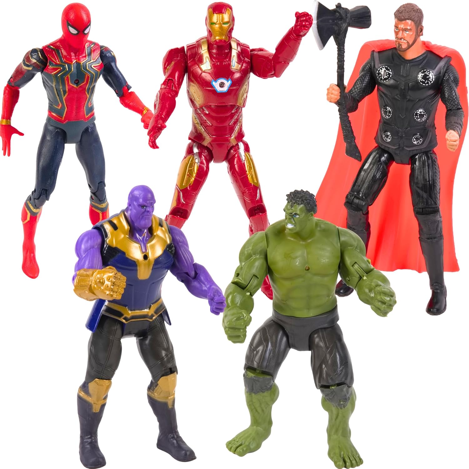 Amazon.com: AW Anime WRLD Legend Gaming Action Figures - Superhero ...