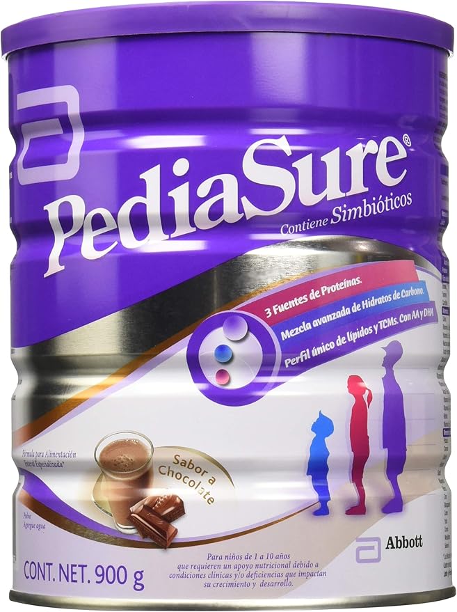 Pediasure Pediasure Plus Ng Choc 900g, Pack of 1 : Amazon.com.mx: Bebé