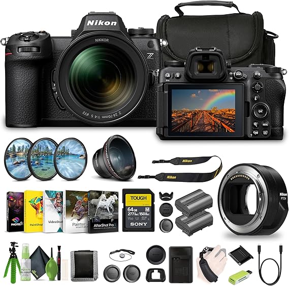 Amazon.com: Nikon Z6III FX-Format Mirrorless Camera with NIKKOR Z 24 ...