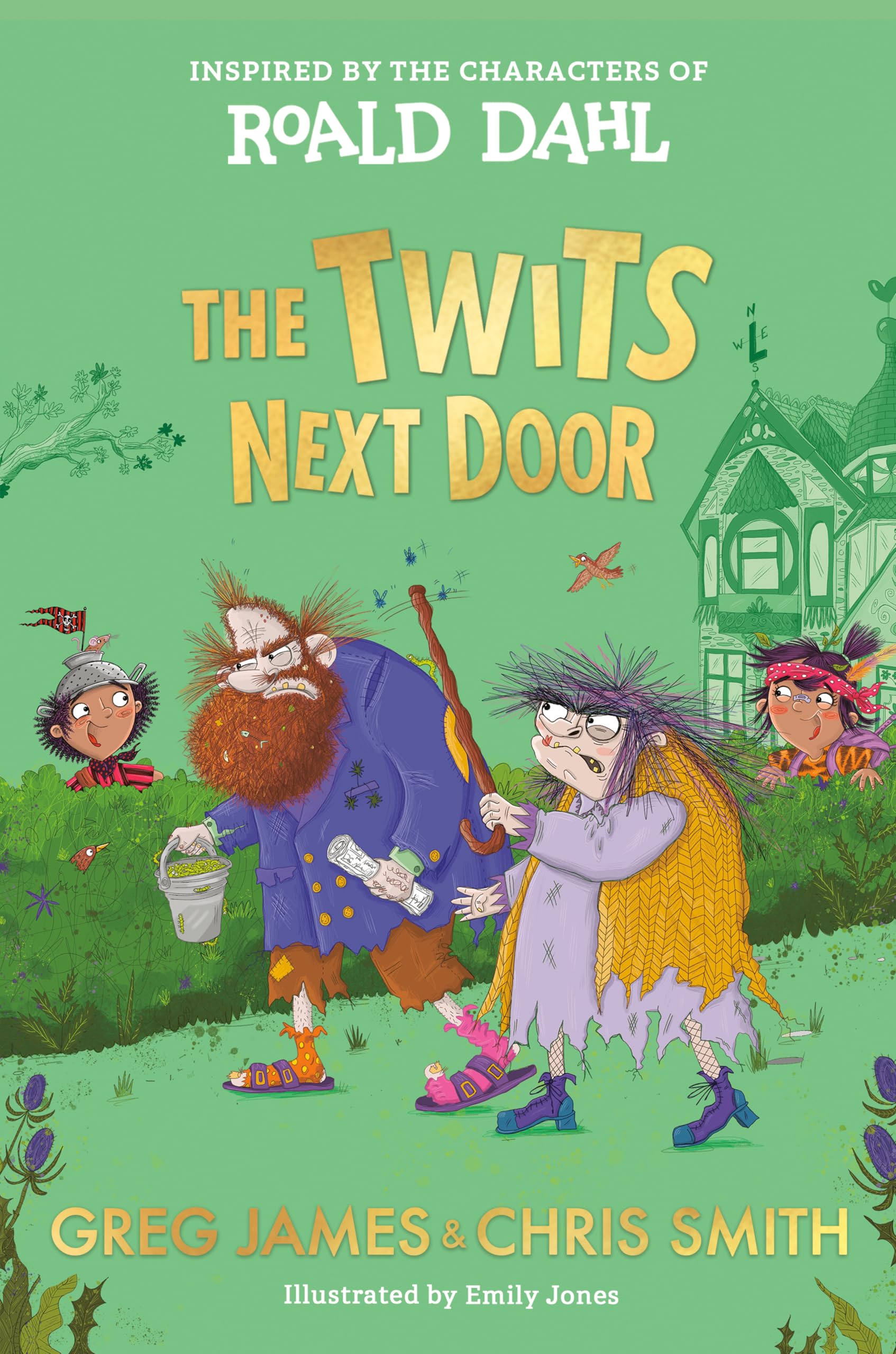 The Twits Next Door: James, Greg, Smith, Chris, Dahl, Roald, Jones, Emily: 9780593692622: Amazon ...
