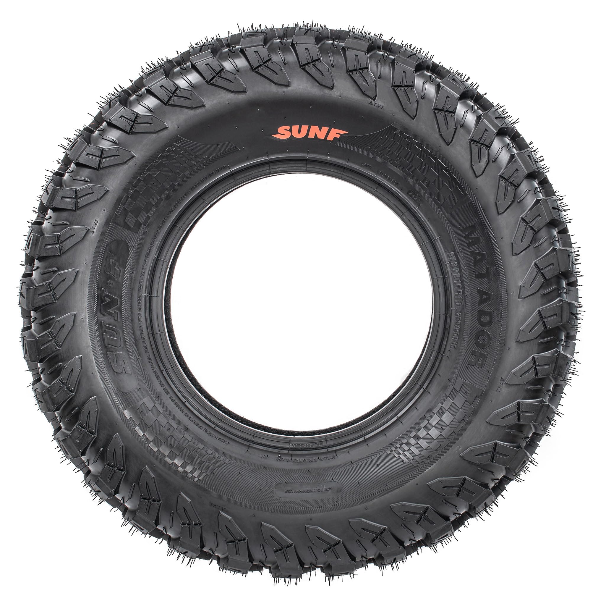 SunF ATV Tires 32x10R15 32x10x15 Rocky landscapes mud 8 PR A060 - Set ...