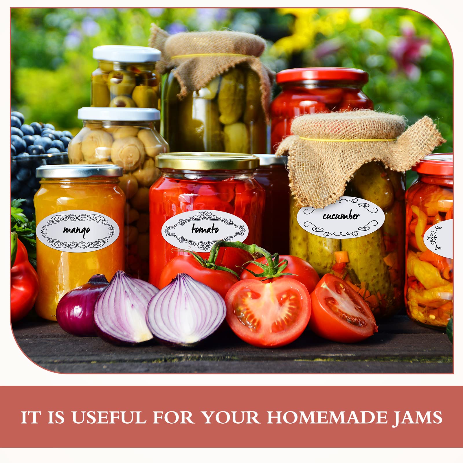 Homemade Preserve Labels