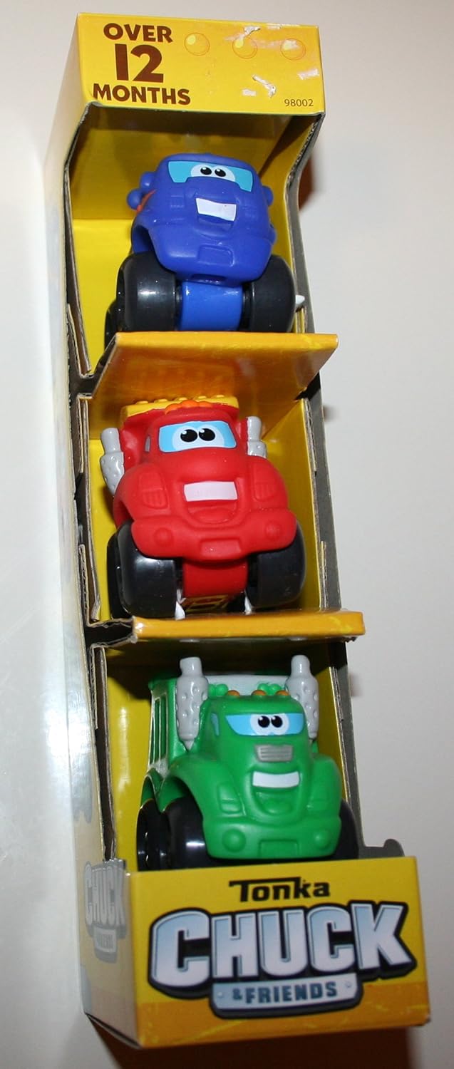 Tonka Chuck and Friends Mini 3-pack Truck : Amazon.in: Toys & Games