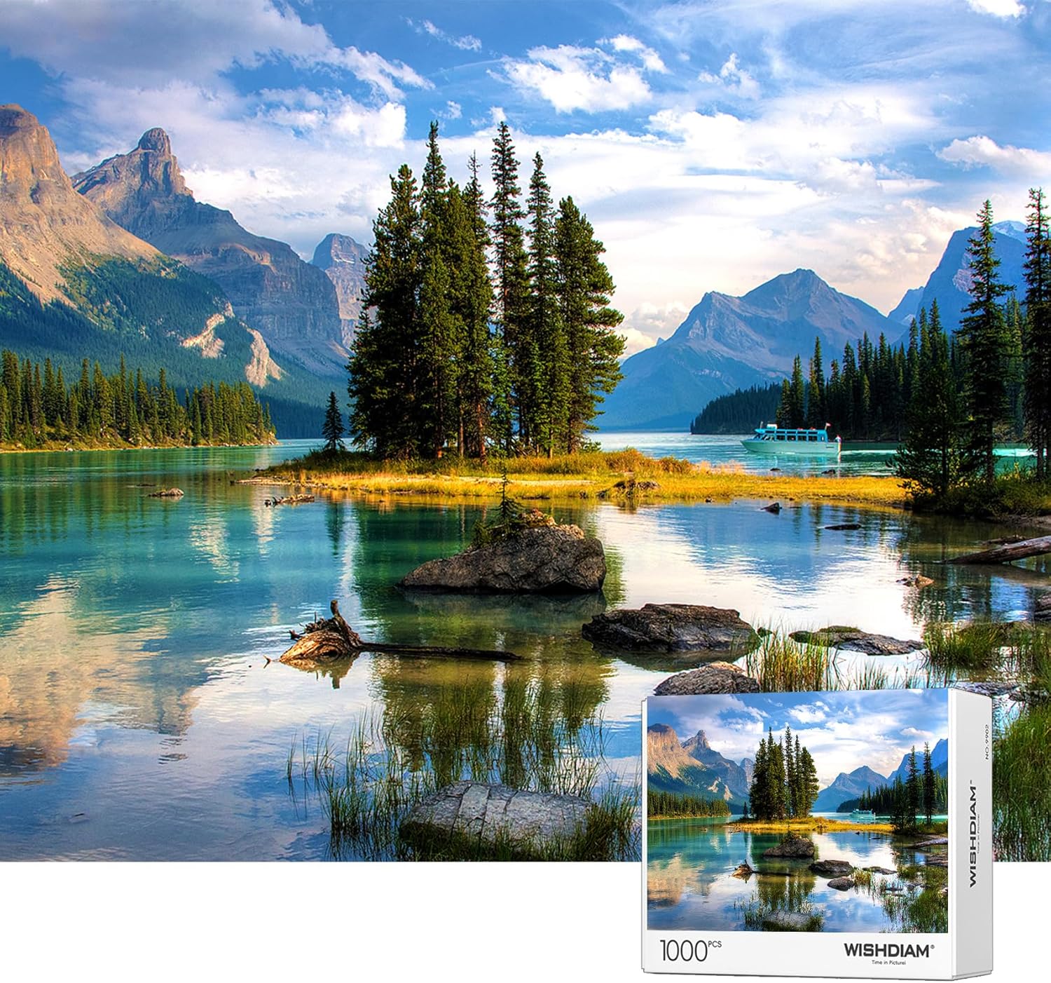 Amazon.com: Jigsaw Puzzles 1000 Pieces - WISHDIAM Puzzles for Adults ...