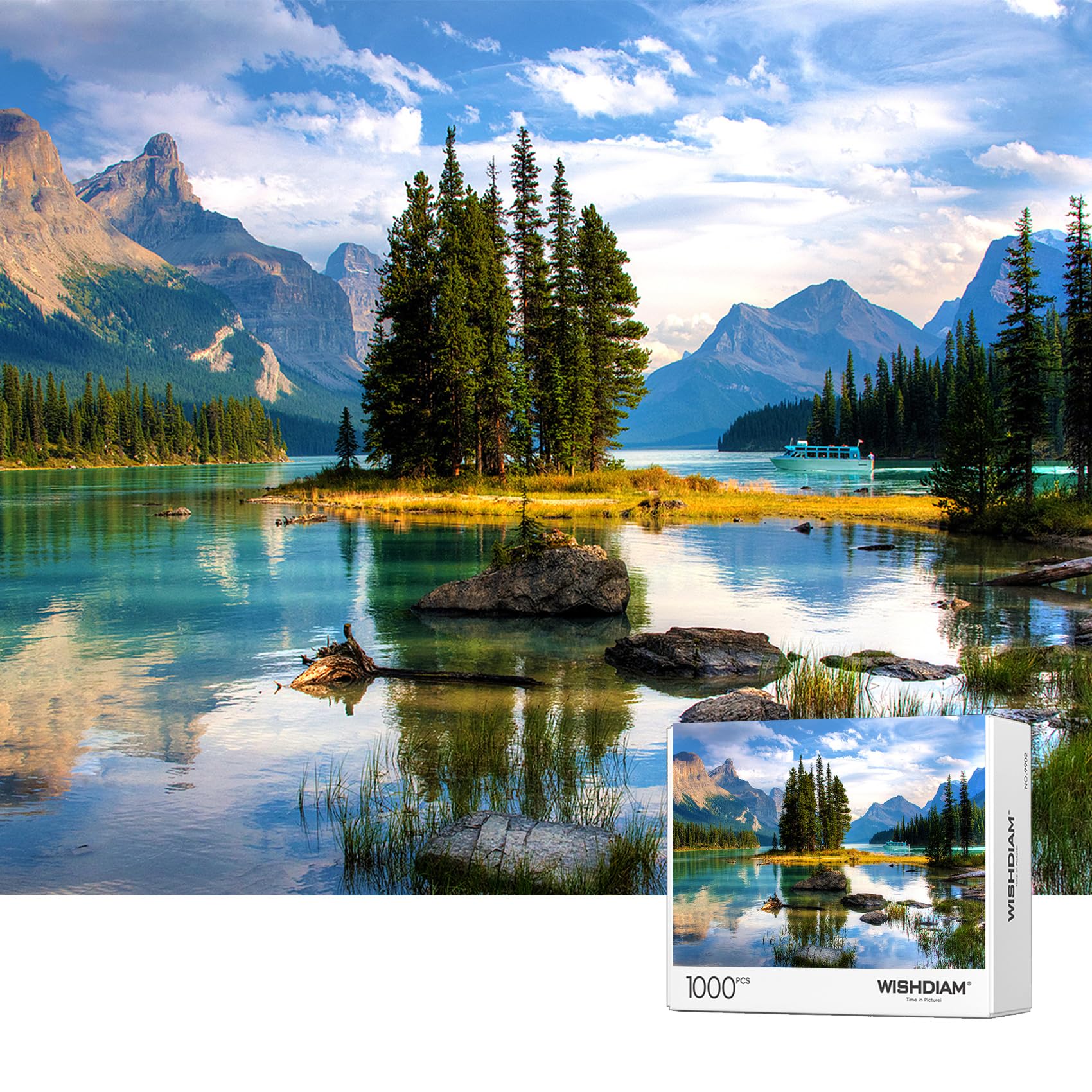 Amazon.com: Jigsaw Puzzles 1000 Pieces - WISHDIAM Puzzles for Adults ...