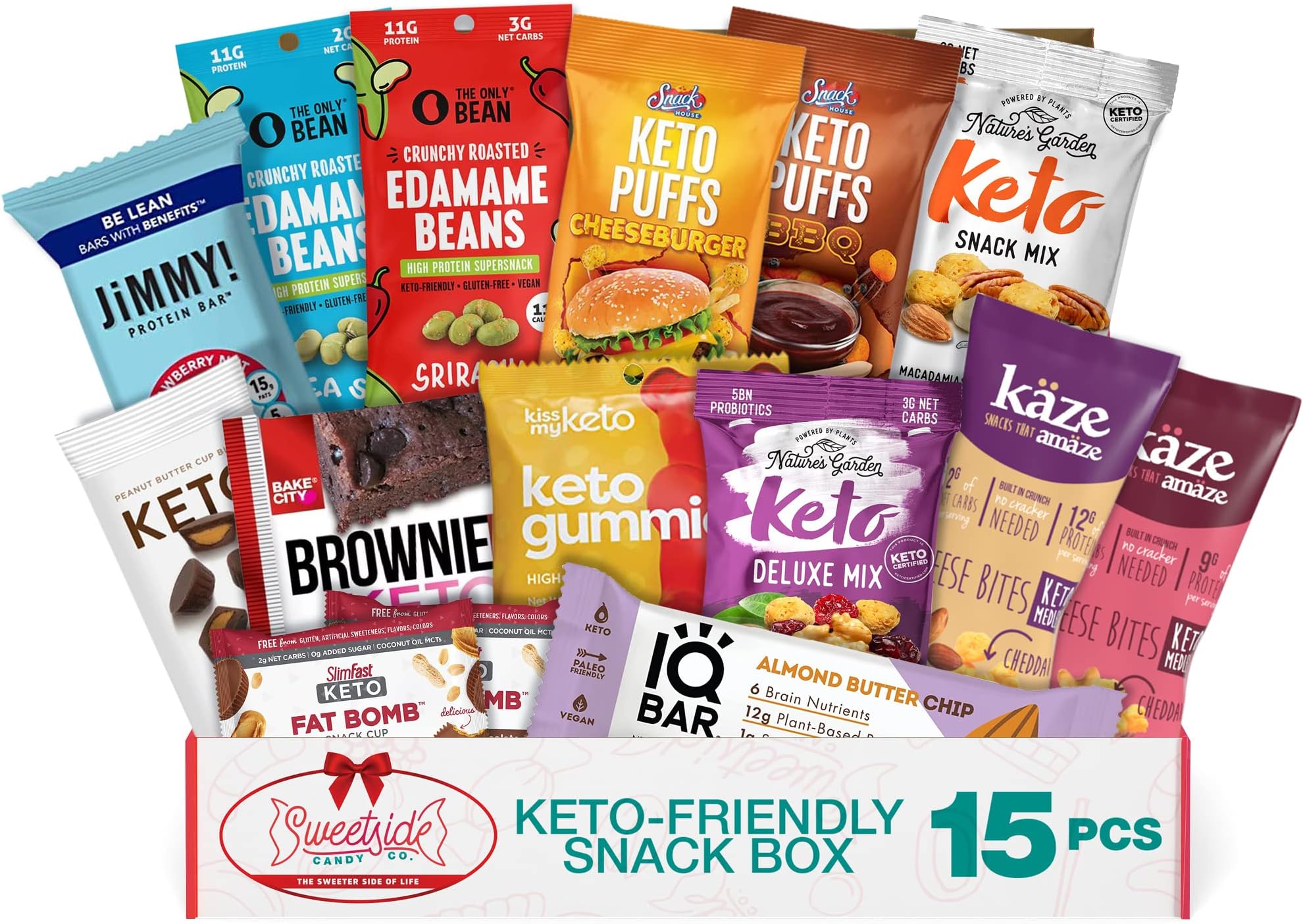 Amazon.com : Ultimate Keto Snack Gift Basket - Low Carb (5G or less ...
