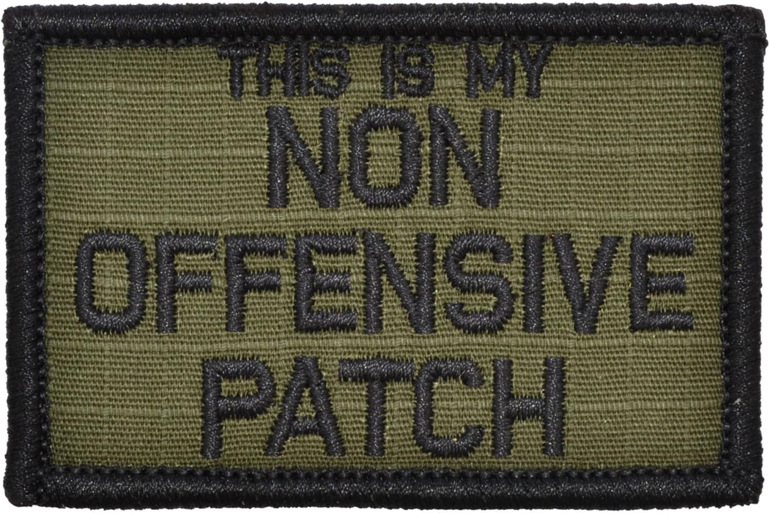 Amazon.com: This is My Non Offensive Patch - 2x3 Patch with Hook ...