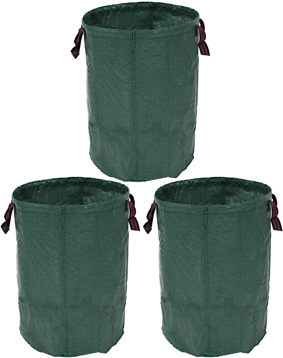 Amazon.com : 3-Pack Reusable Yard Waste Bag,72 Gal Large Lawn Garden ...