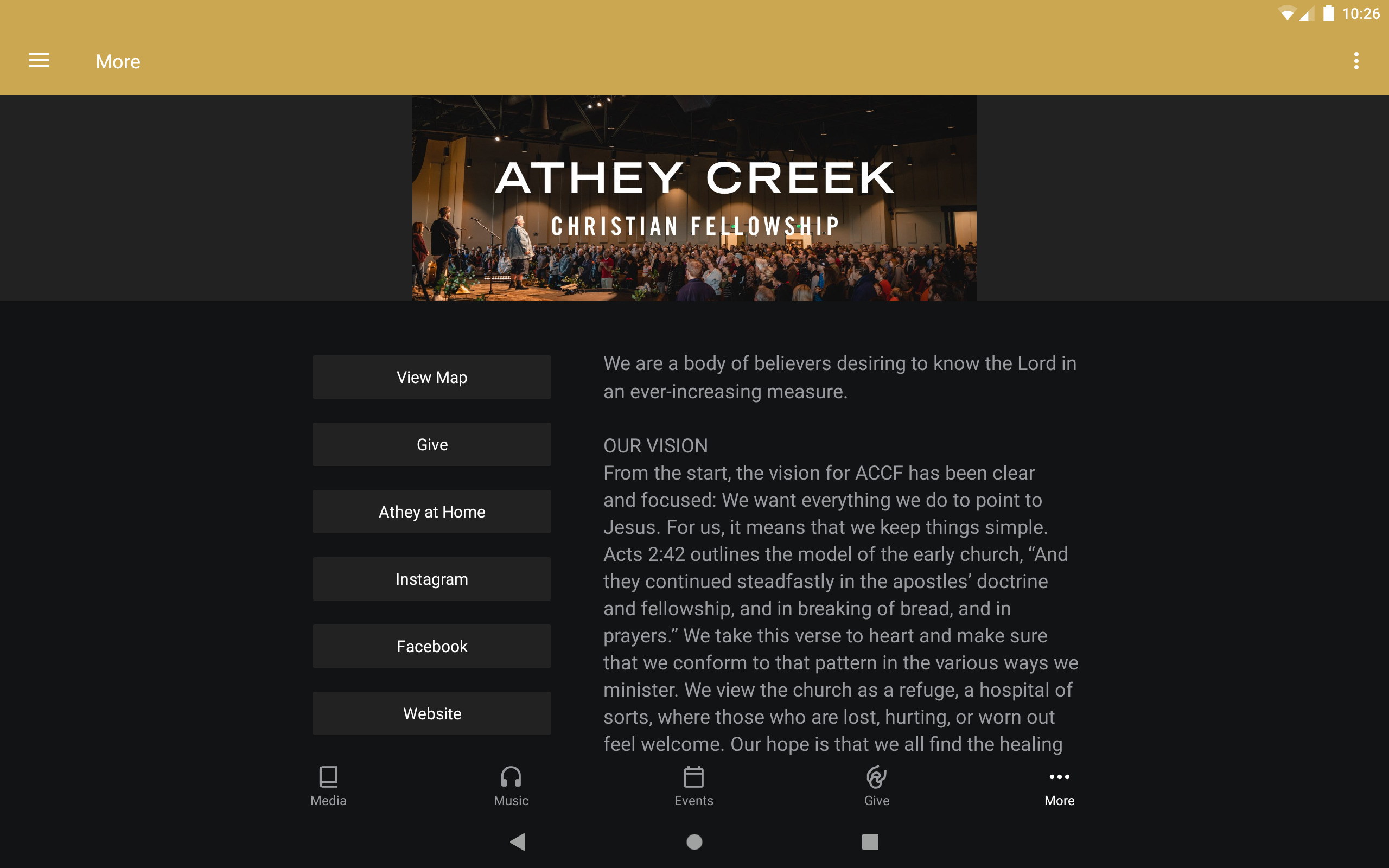 Athey Creek - App on Amazon Appstore