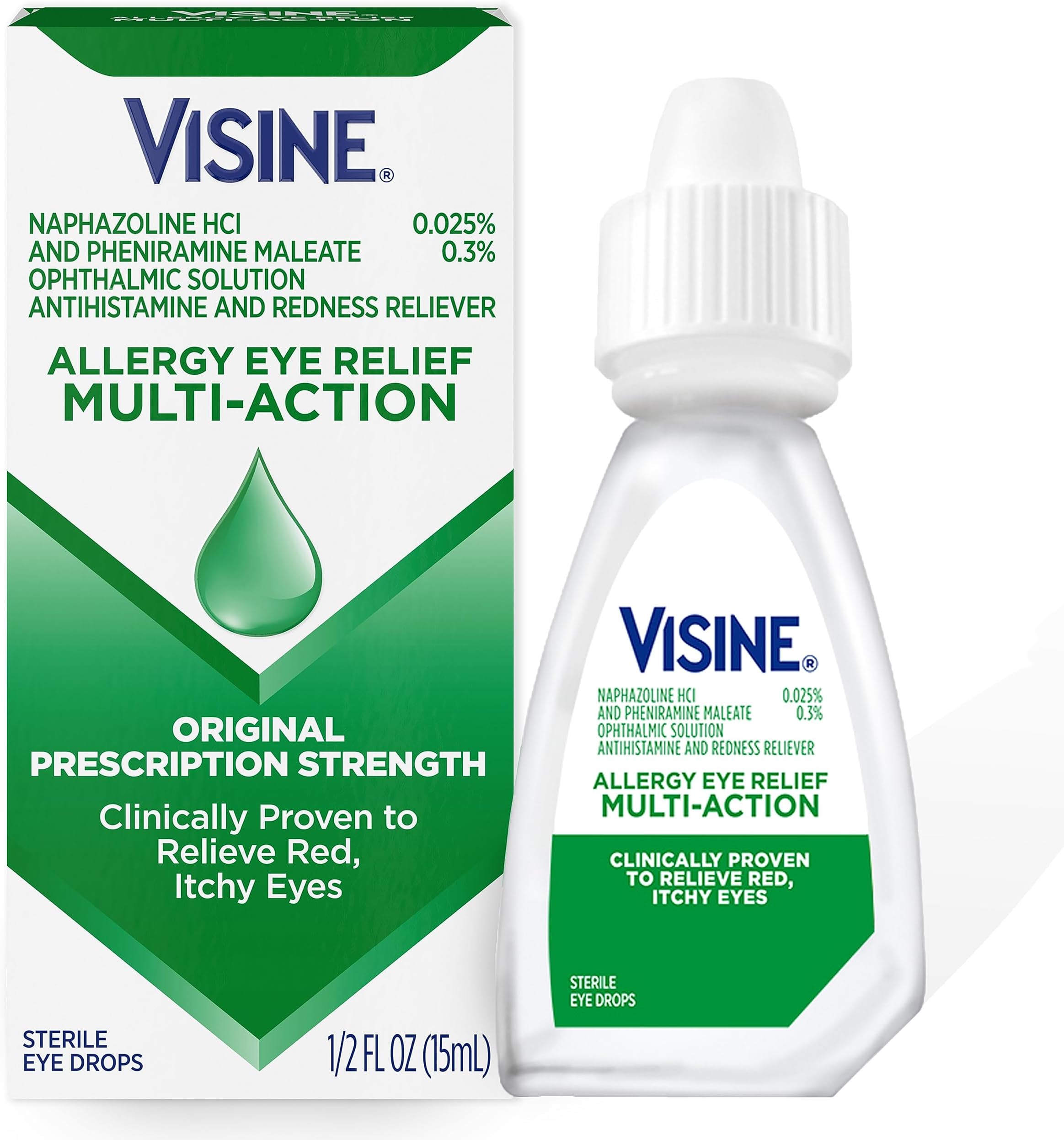 Amazon.com: Visine Alivio de la alergia ocular multiacción ...
