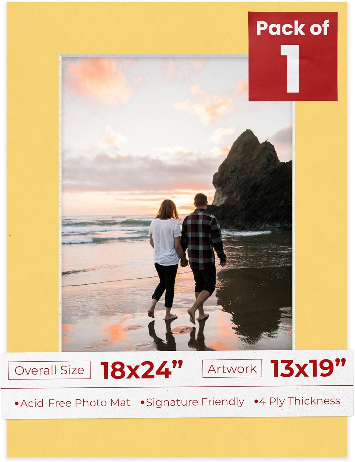 Amazon.com: Poster Palooza 18x24 Mat Bevel Cut for 13x19 Photos - Acid ...