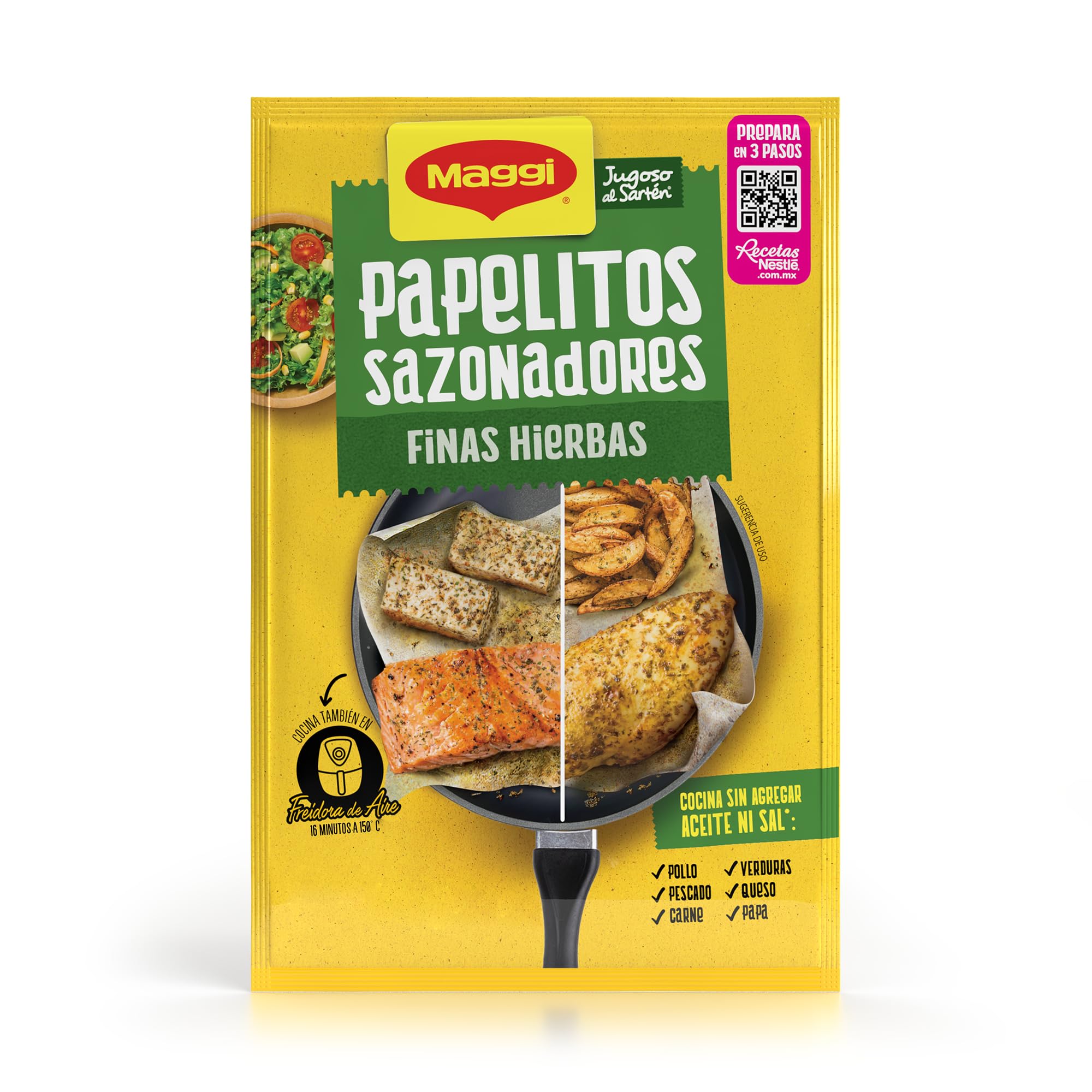 Maggi, Maggi Jugoso Finas Hierbas, 23.4 gramos : Amazon.com.mx ...