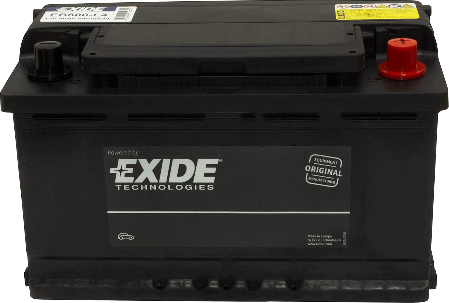 Amazon.co.jp: EXIDE(エキサイド) 輸入車バッテリー EURO WETシリーズ EB800-L4 : 車＆バイク