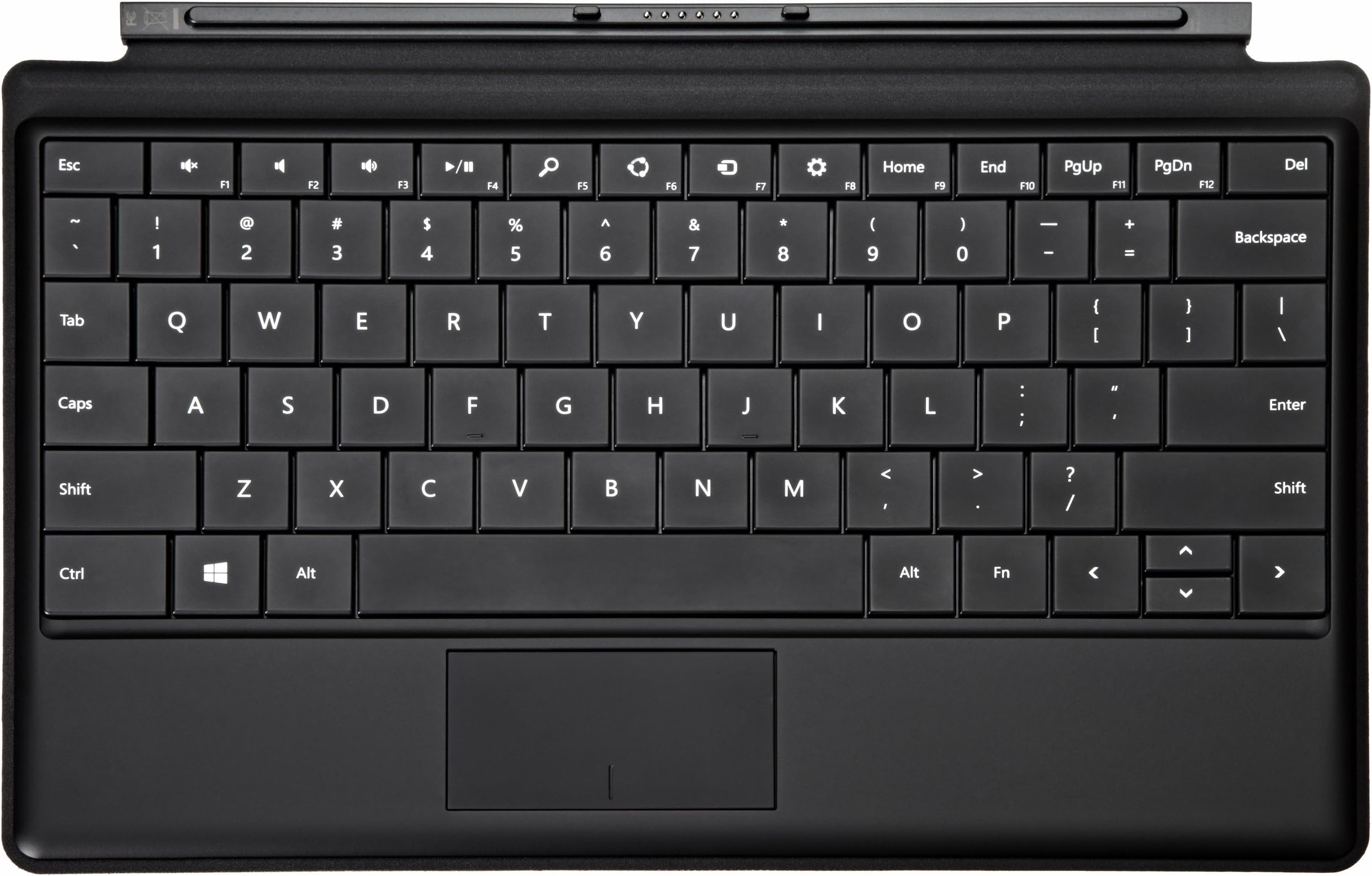 Microsoft Surface Type Cover 2 (Keyboard) for Surface RT / Pro Tablets ...