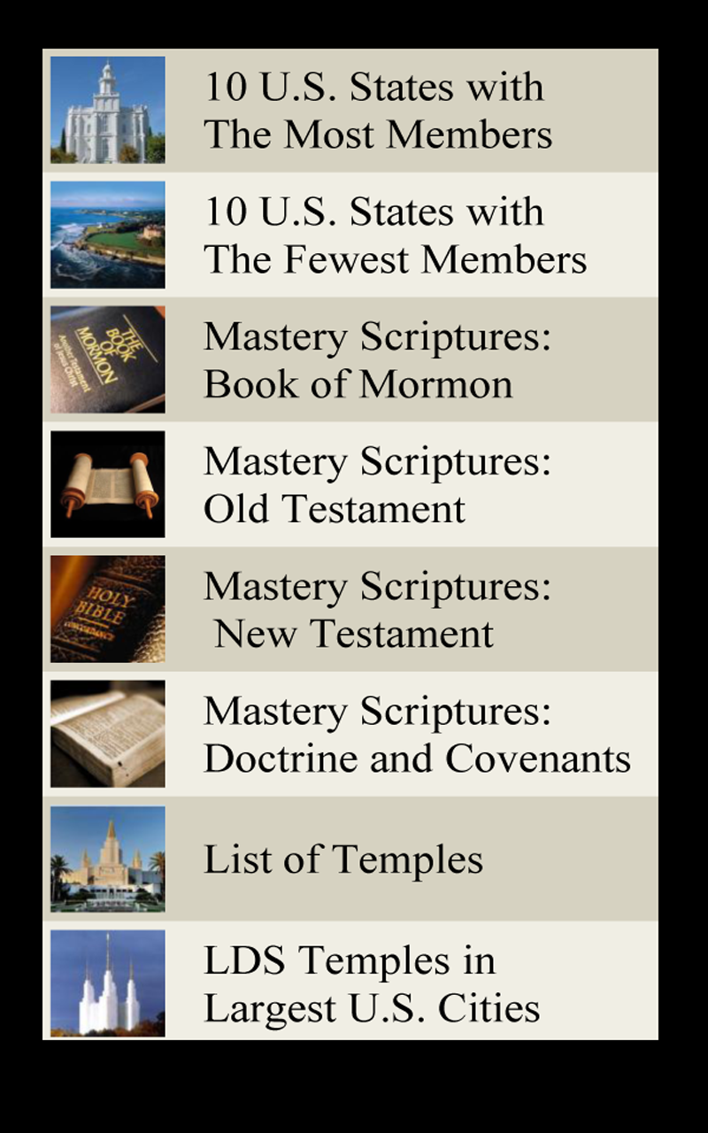 LDS Lists #1 (Mormon) - App on Amazon Appstore