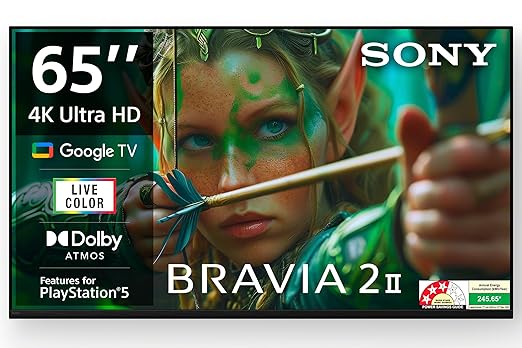 Sony 164 cm (65 inches) BRAVIA 2M2 Series 4K Ultra HD Smart LED Google ...