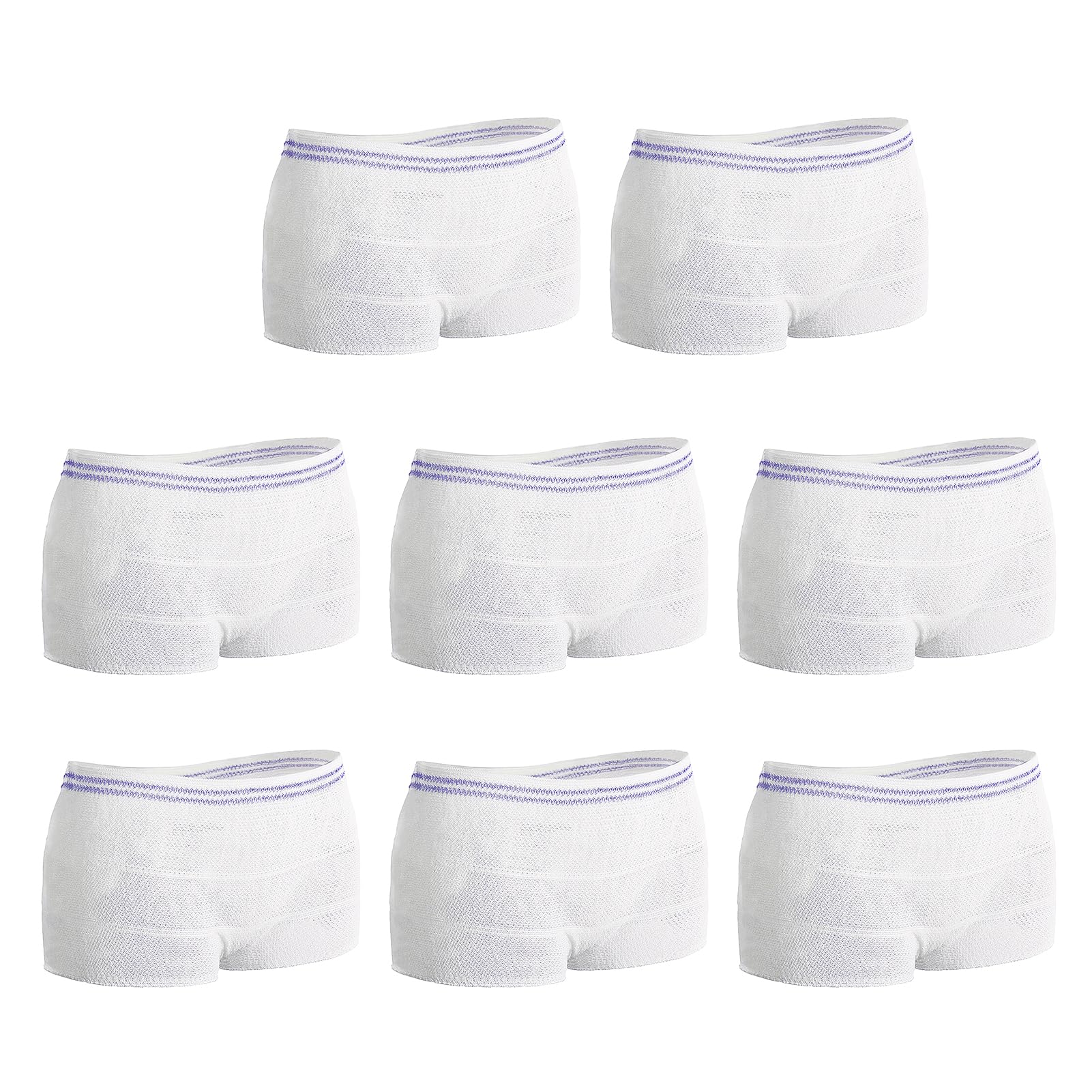8pcs Fix Reusable Net Pants Washable Mesh Carer Incontinence Net ...