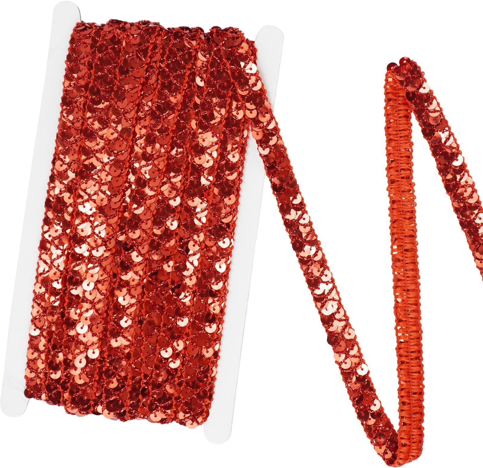 Amazon.com: levylisa Lace Trim 14 Yards Sequin Metallic Braid Trim ...