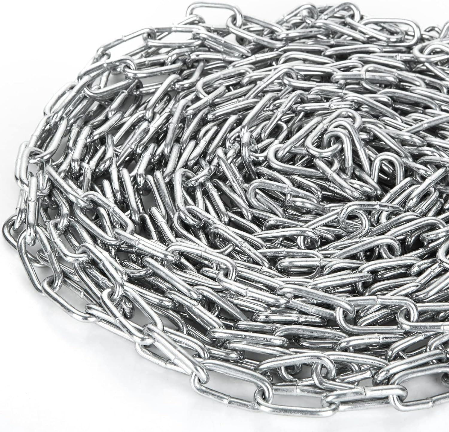 YAYODS 8 Metres Stainless Steel Chain, 3mm Heavy Duty Chain, Galvanized ...