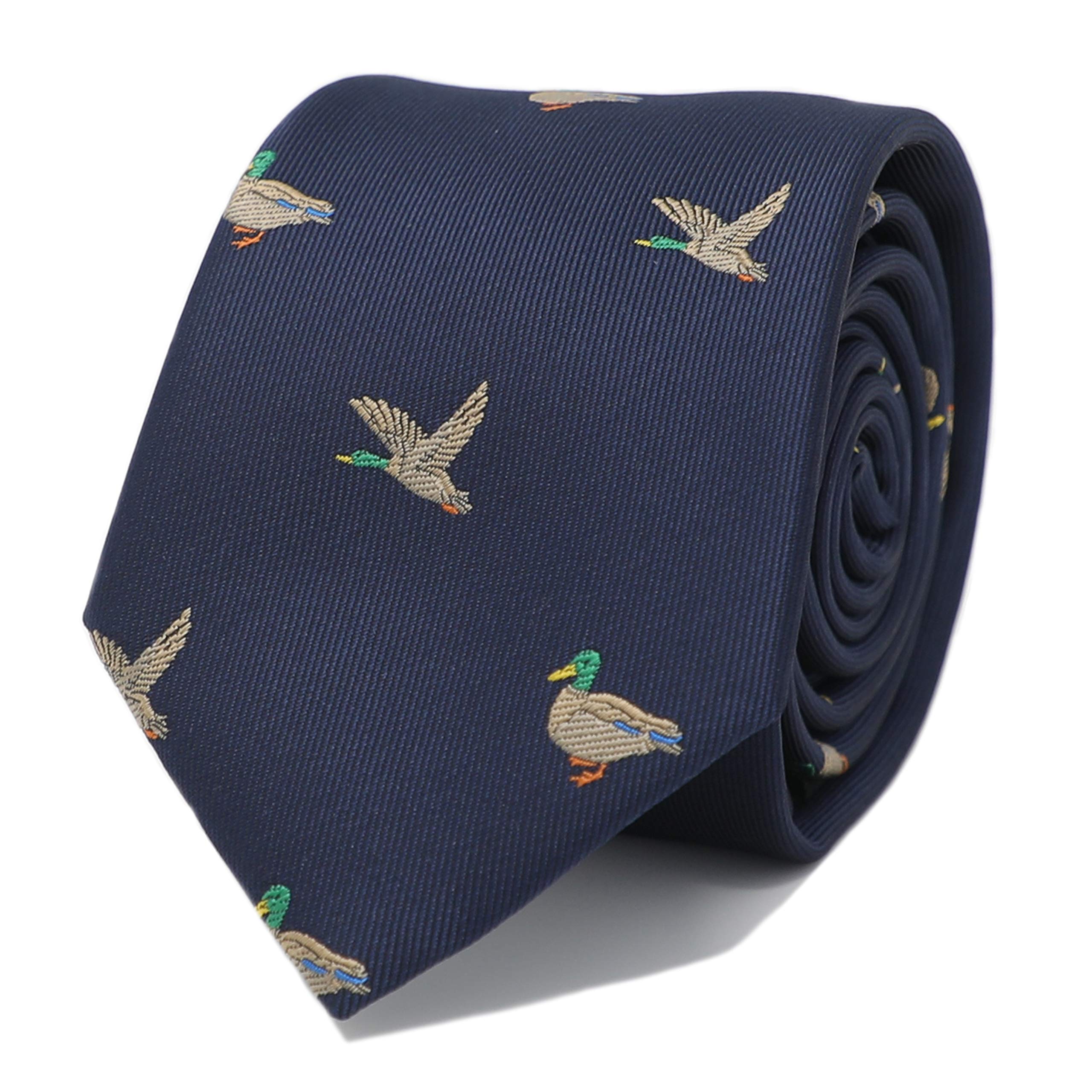 Amazon.com: MENDEPOT Novelty Mallard Duck Tie With Box Wild Animal Duck ...