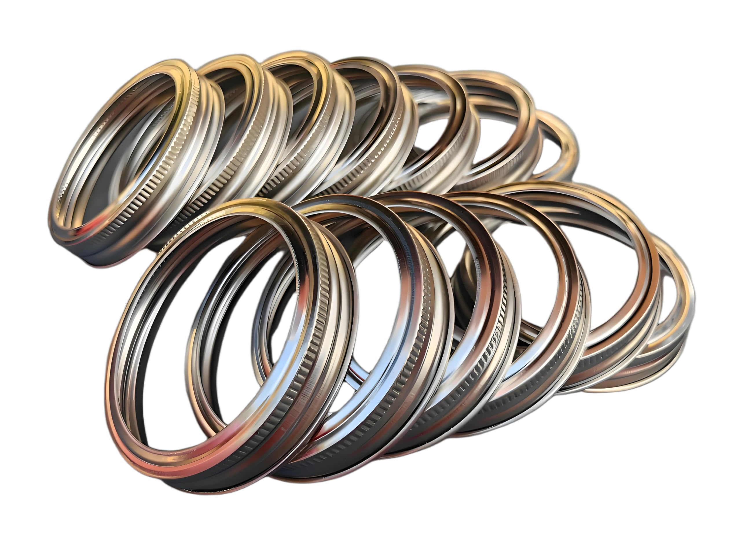 Amazon.com: THINKCHANCES Food Grade and BPA Free Silver Stainless Steel ...