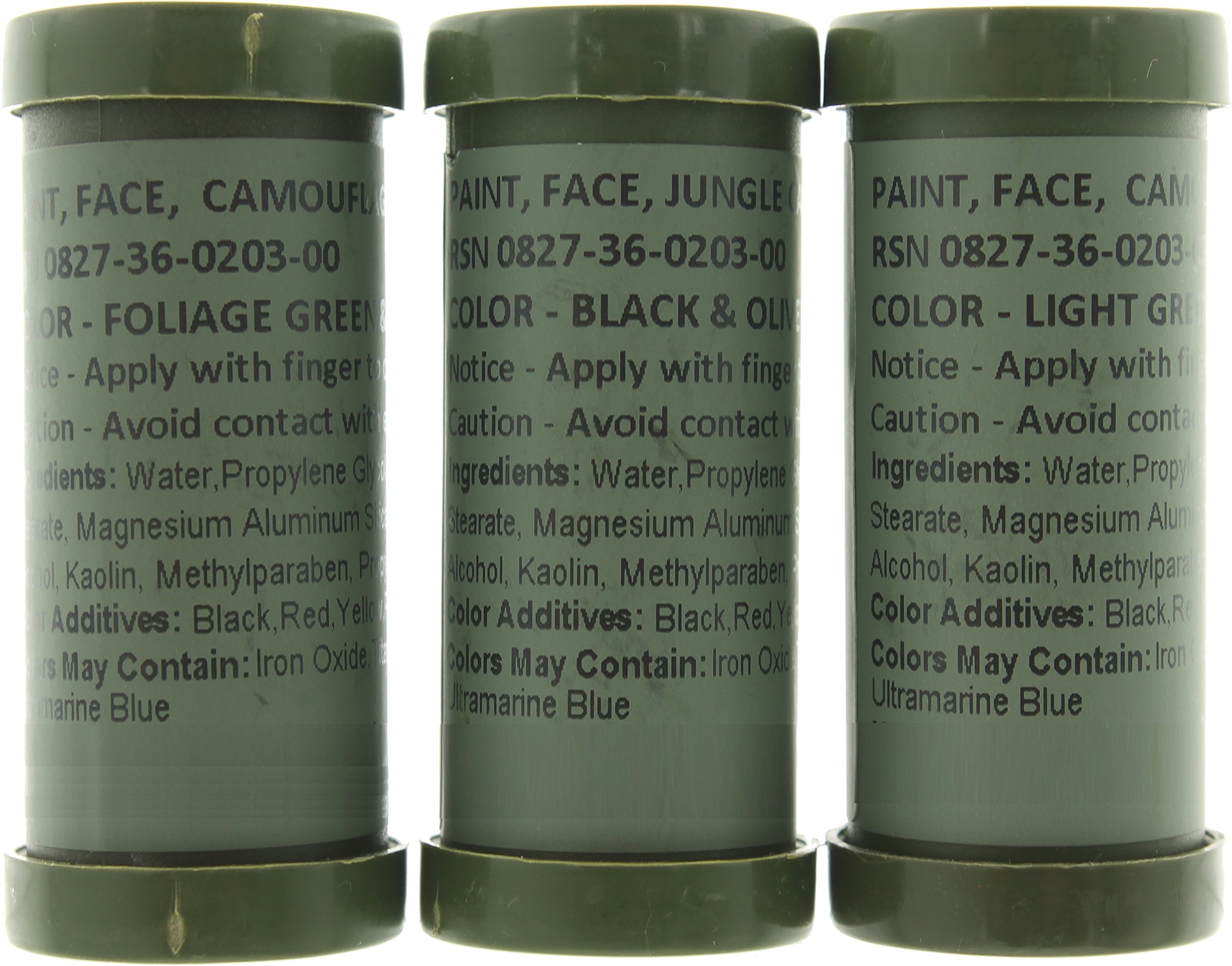 Amazon.com: Camo Face Paint, NATO Camouflage Military Makeup Paint ...