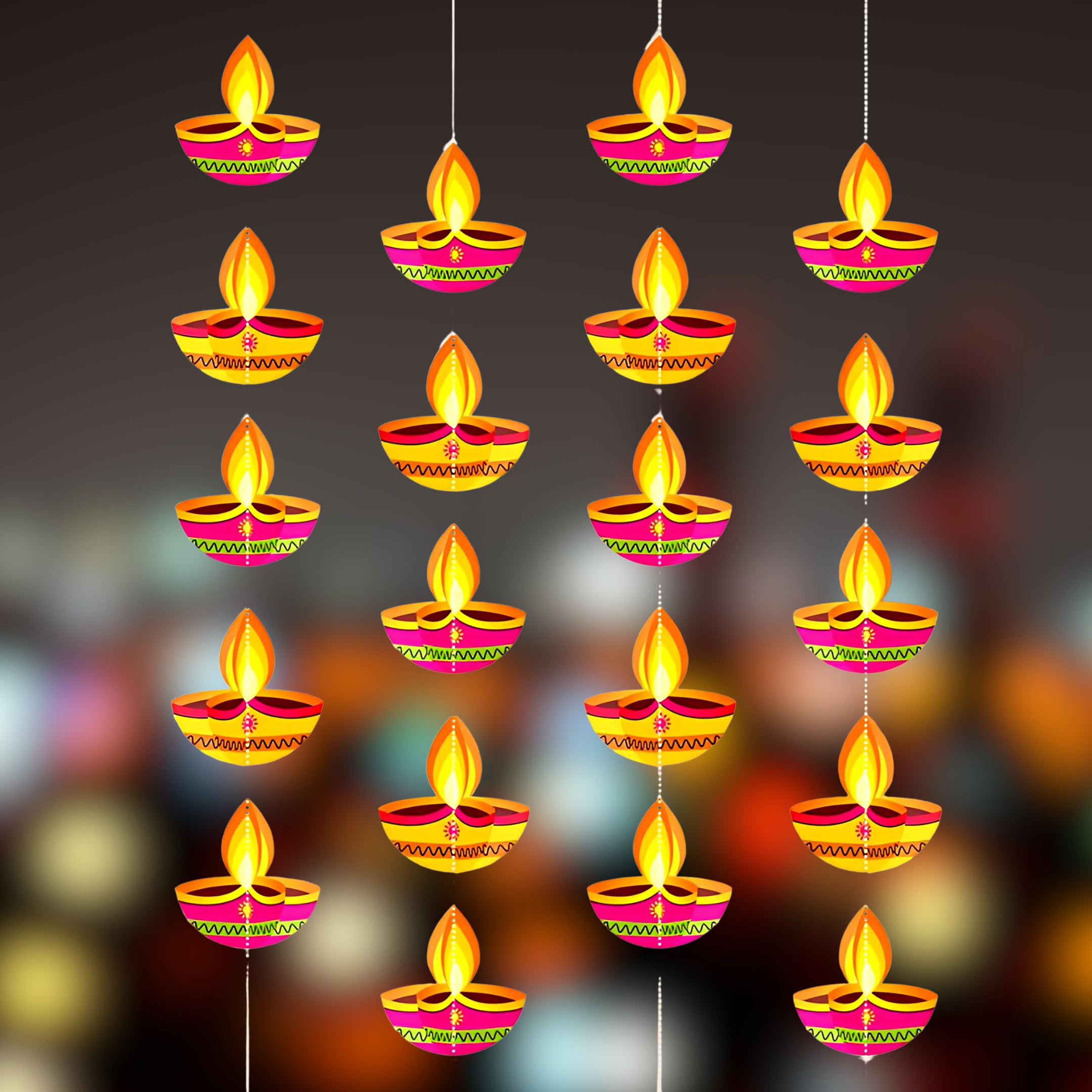 Buy Special You Hanging Diyas for Diwali Decoration, Paper Diya for ...