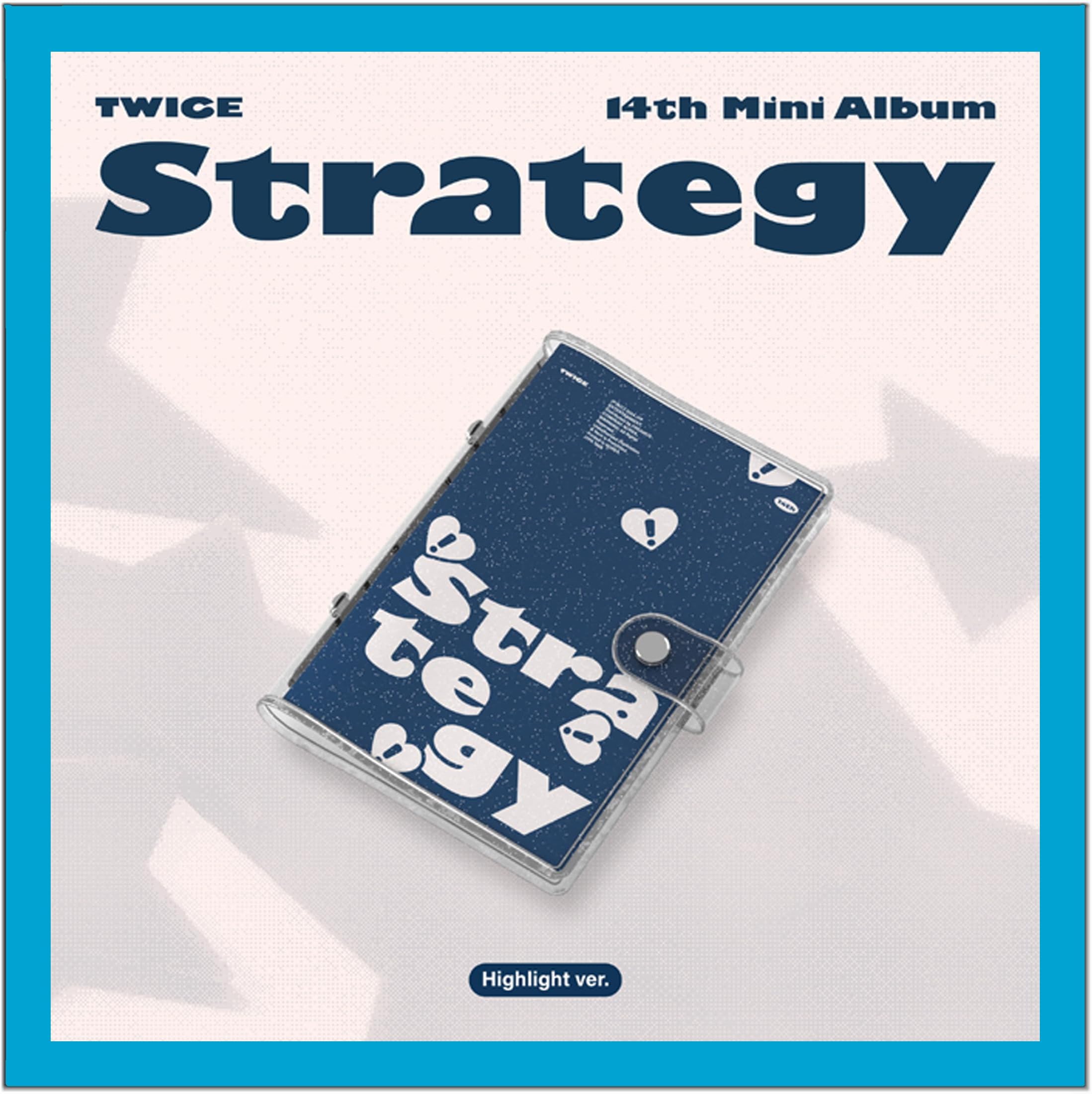 Amazon.com: TWICE - 14th Mini Album [STRATEGY] Photobook STEP 1 Version ...