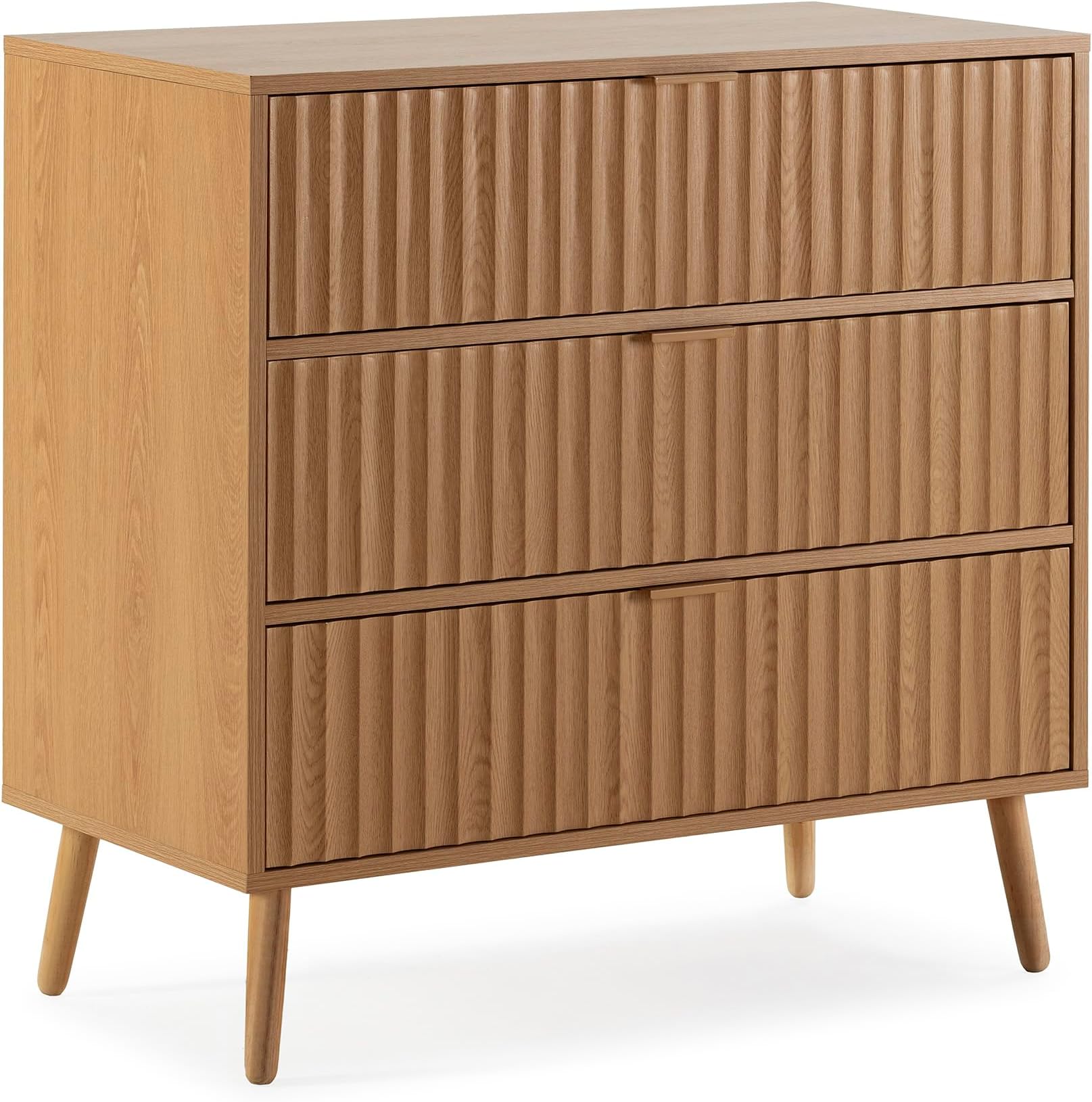 HOMN LIVING Commode de Nuit Lluvia 3 tiroirs Coloris chêne, Guides ...