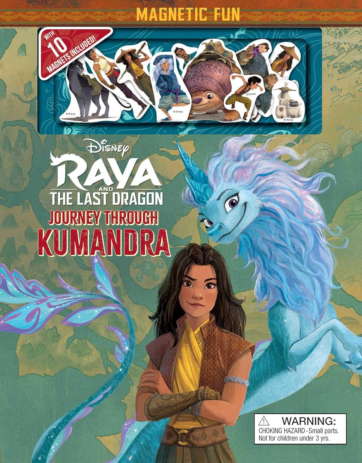 Disney: Raya and the Last Dragon: Journey Through Kumandra (Magnetic ...