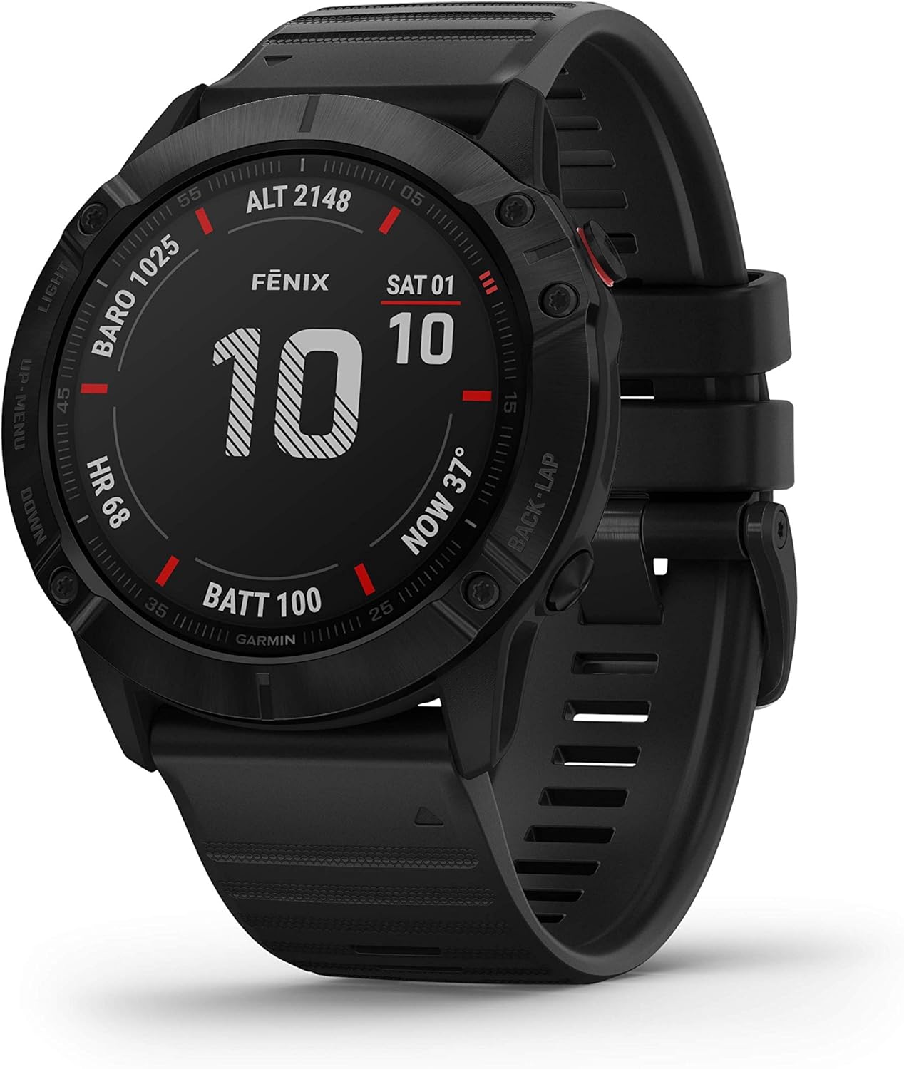 The Premium And Durable Garmin Fenix 6X Sapphire With Up To 21 Days Of