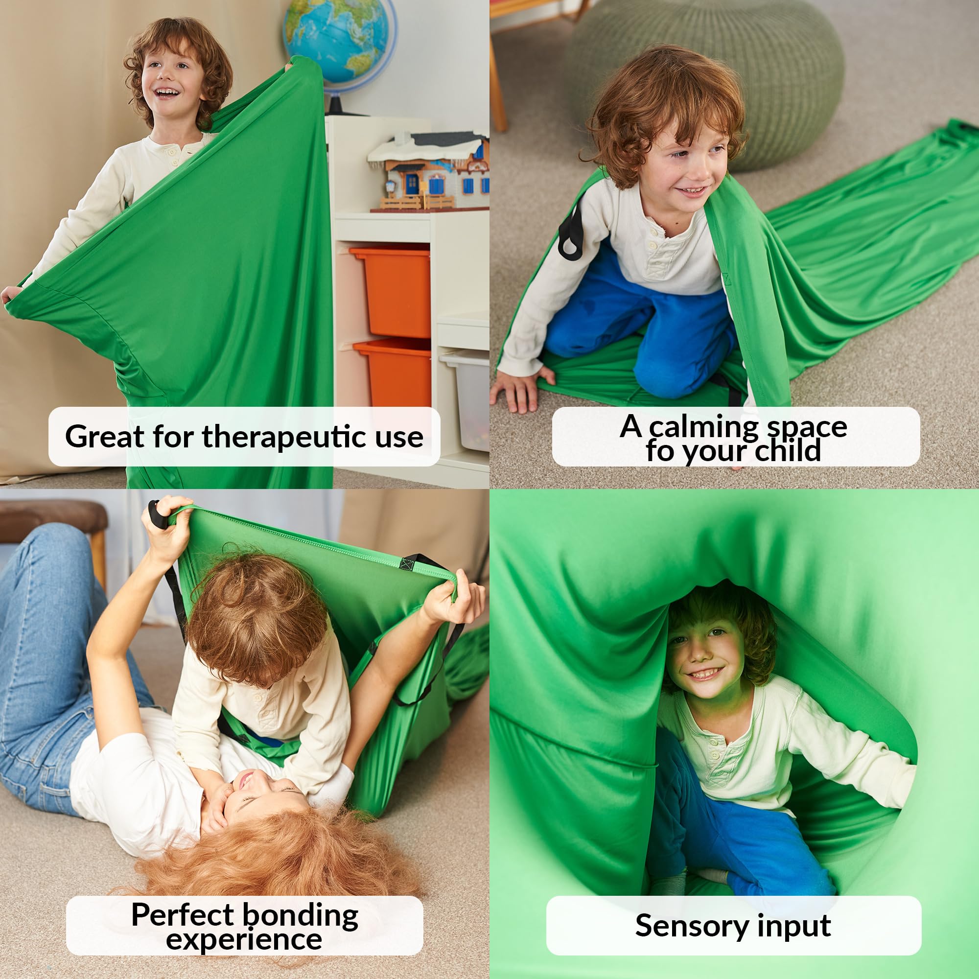 Snapklik.com : Sensory Tunnel For Kids Sensory Compression Play For ...