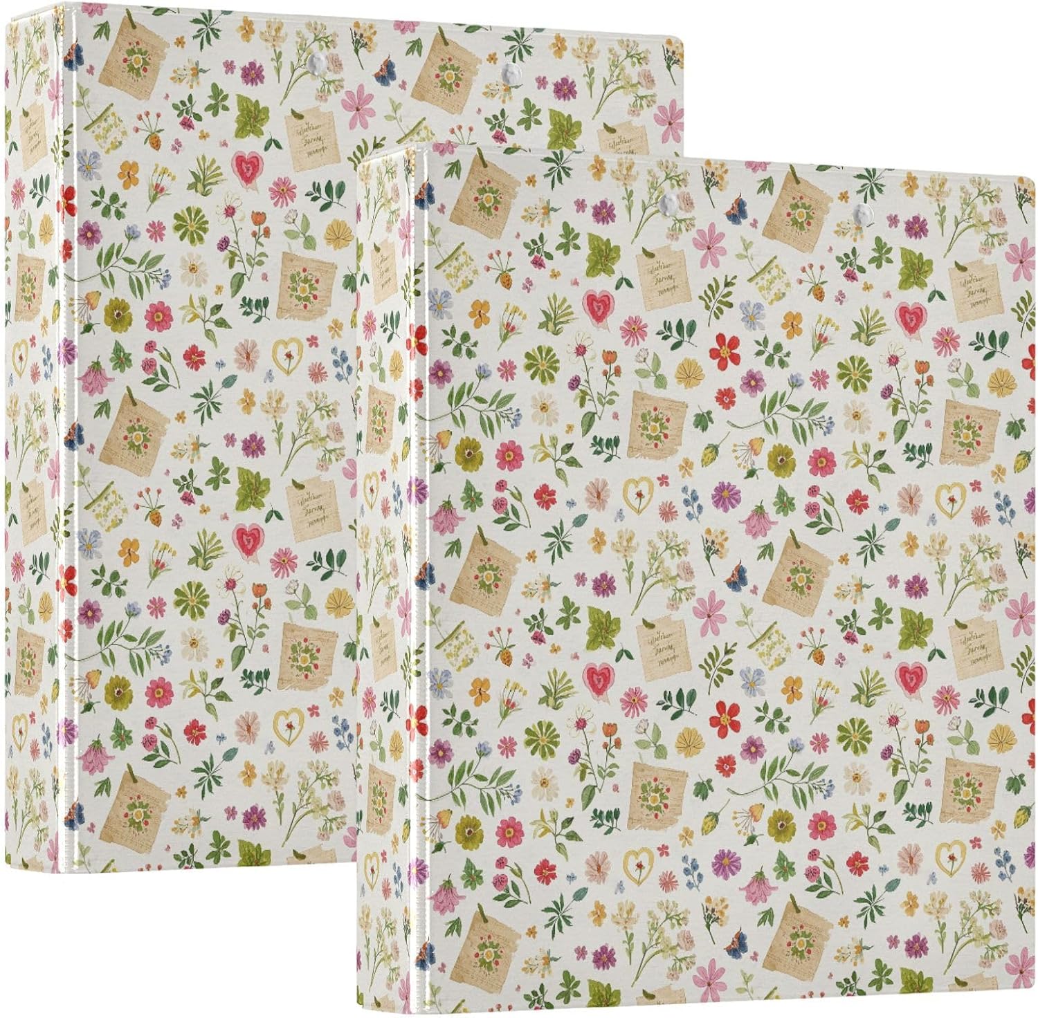 Amazon.com: Fitrendlovey PVC Hard Shell Circular Folder 3 Ring Binder ...