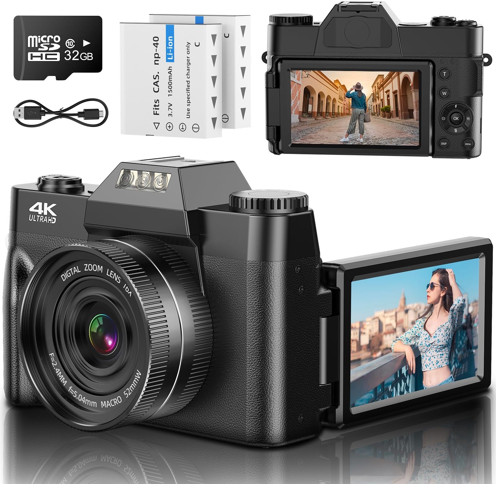 Amazon Canada: 4K 56MP UHD Digital Camera AutoFocus with 16X Digital ...