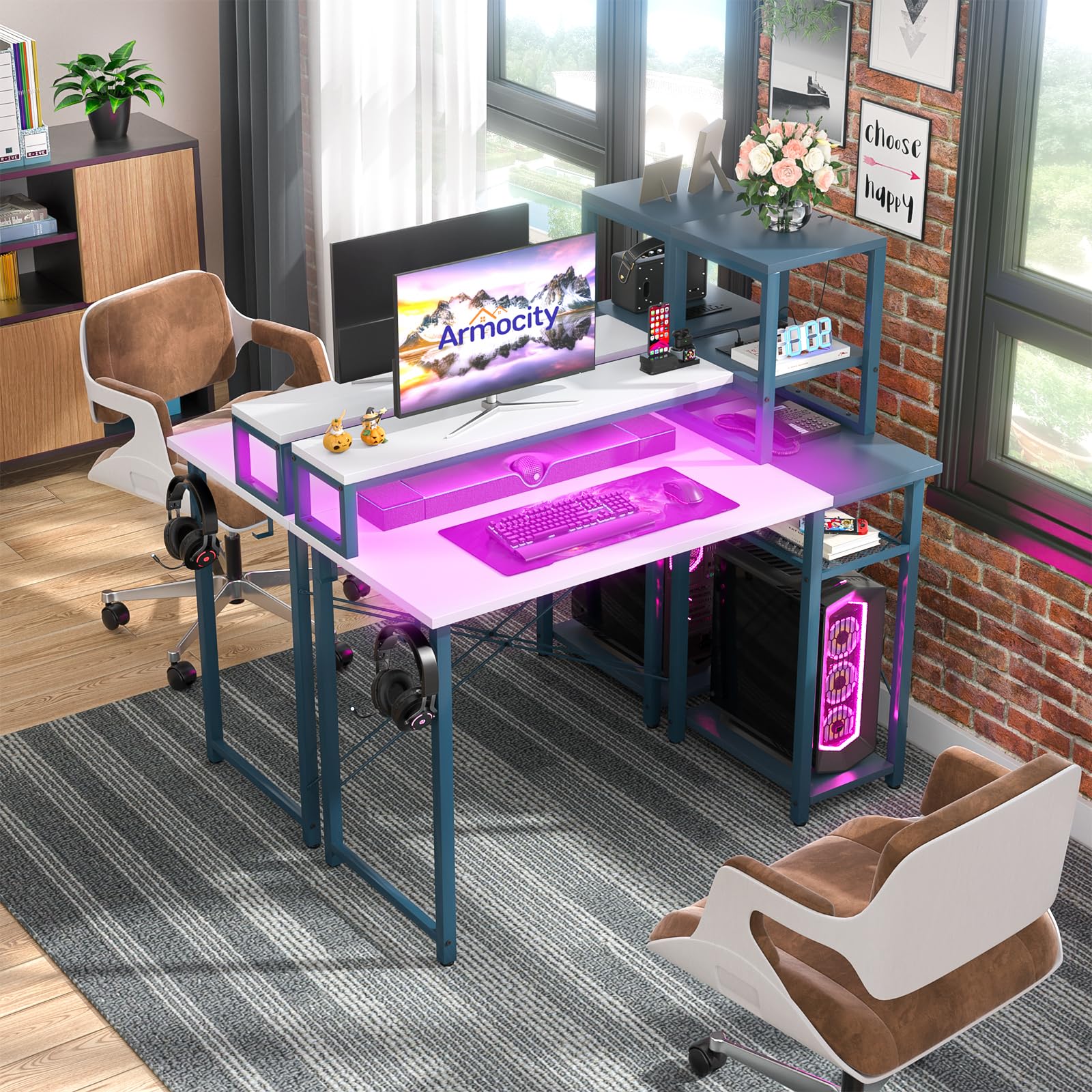 Snapklik.com : Armocity Upgrade Gaming Desk