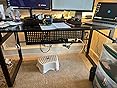 Amazon.com: Christopher Knight Home Fiske Glass Office Computer Desk ...