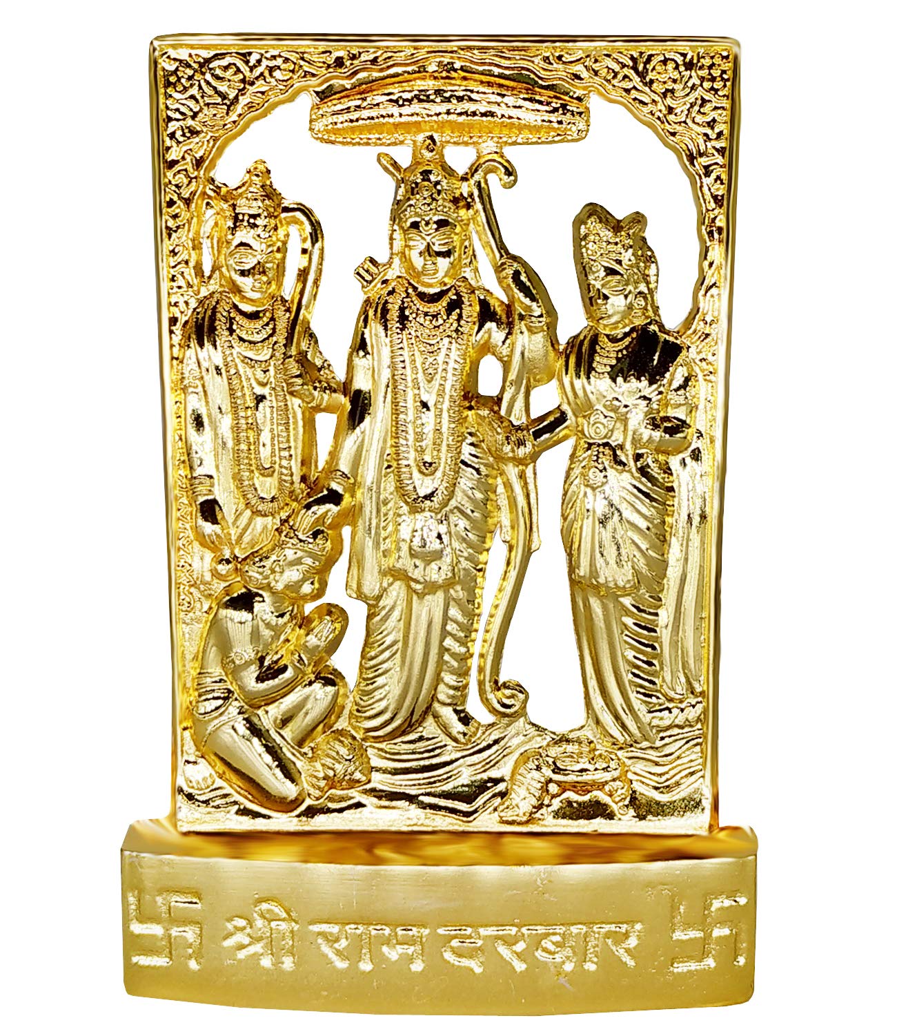 Buy Shri Ram Darbar Statue Idol Lord Rama Laxman and Sita with Hanuman ...