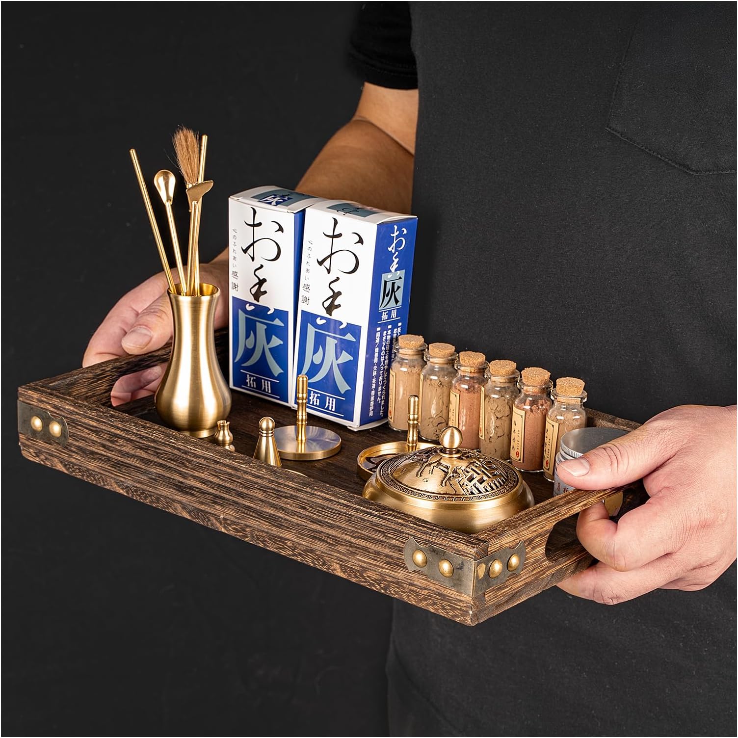 Amazon.com: Chinese Incense Burner Kit, Powder Incense Burner,Incense ...
