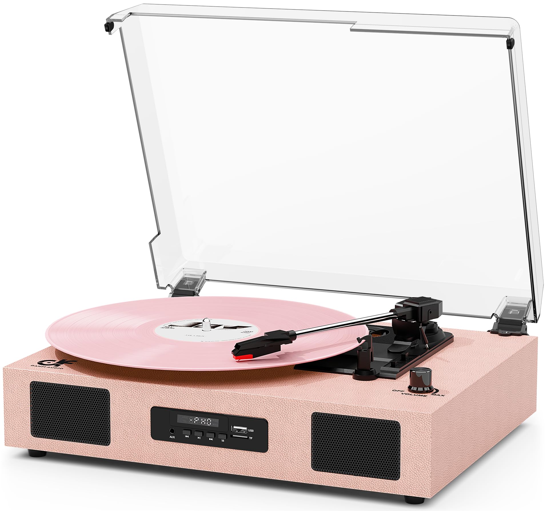 Amazon.com: Vinyl Record Player Vintage Wireless Bluetooth Record ...