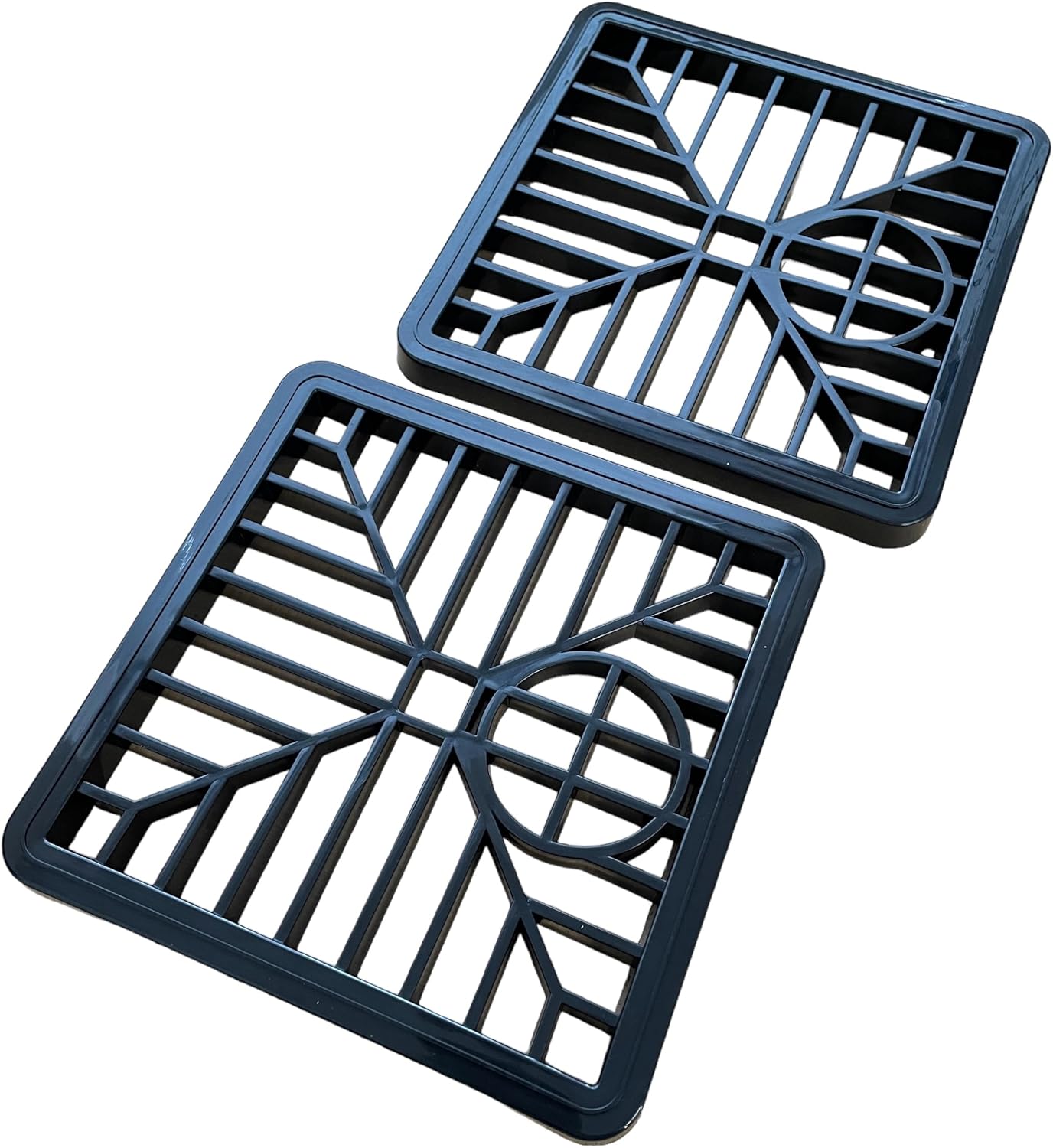 2 x Outdoor Square Drain Covers/Grates - 6" Inch / 150cm : Amazon.co.uk ...