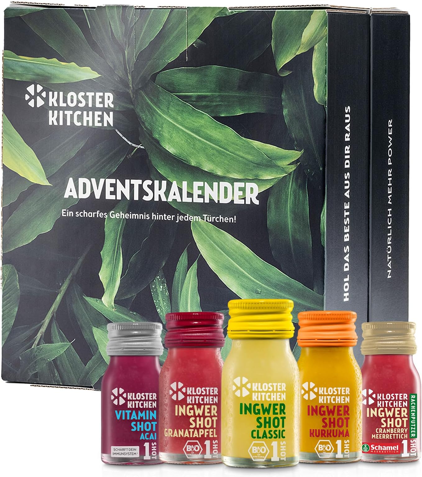Kloster Kitchen Ingwer Shots Adventskalender 2023 - Weihnachtskalender ...