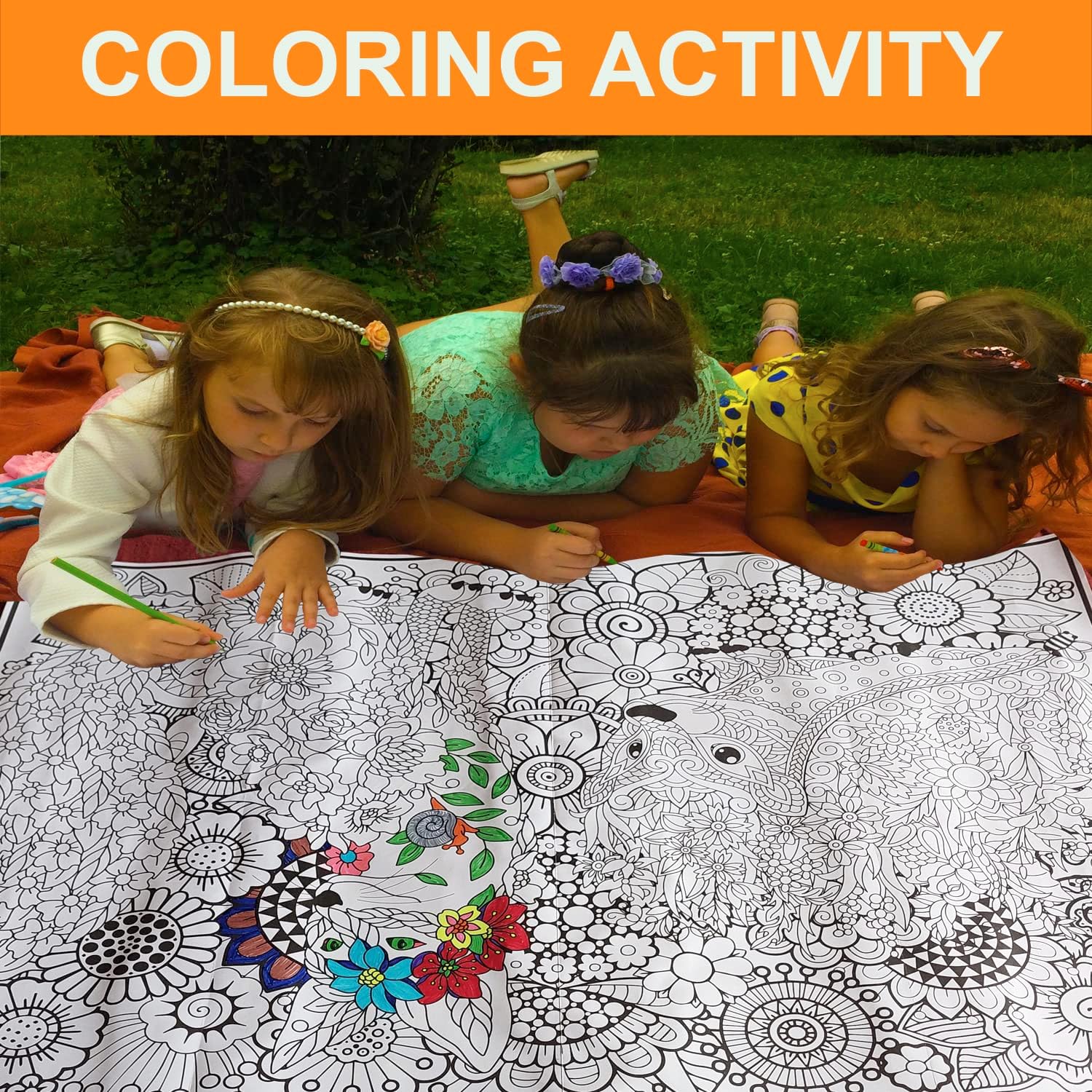2 Pack Large Coloring Posters - Giant Coloring Philippines | Ubuy