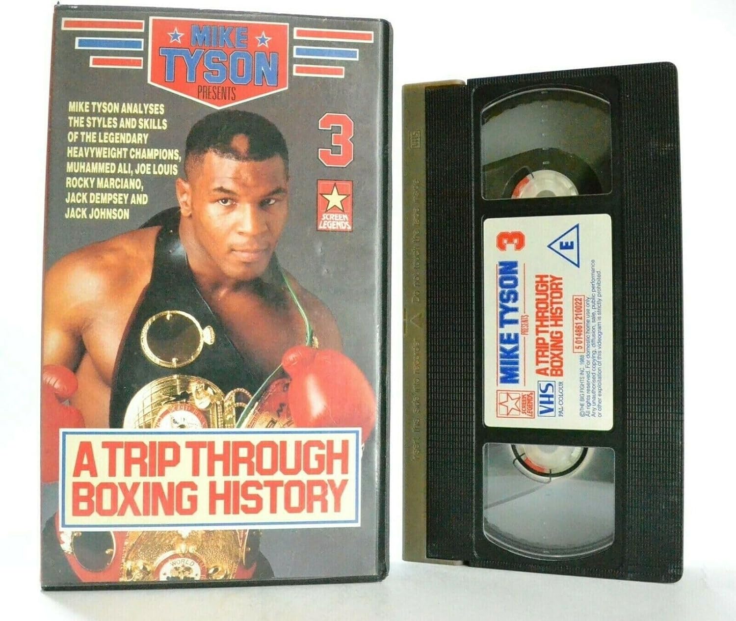 Mike Tyson-Boxing History [VHS] : Amazon.co.uk: DVD & Blu-ray